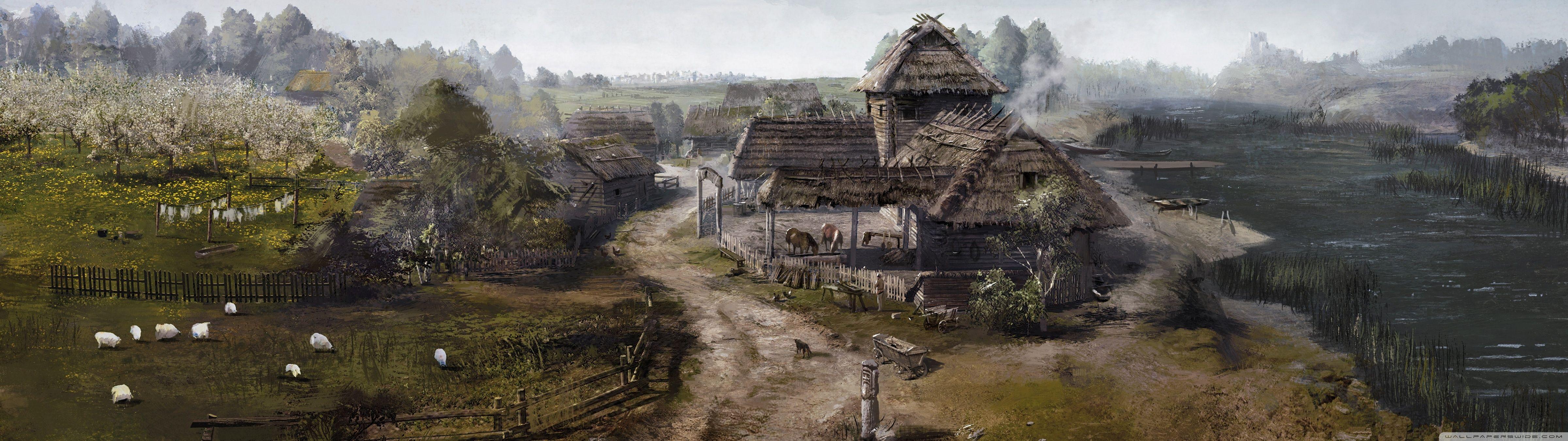 Witcher 3 Dual Monitor Wallpapers - Top Free Witcher 3 Dual Monitor ...