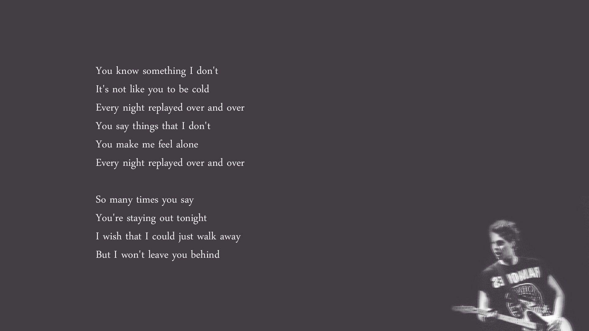 Song Lyrics Desktop Wallpapers - Top Free Song Lyrics Desktop ...