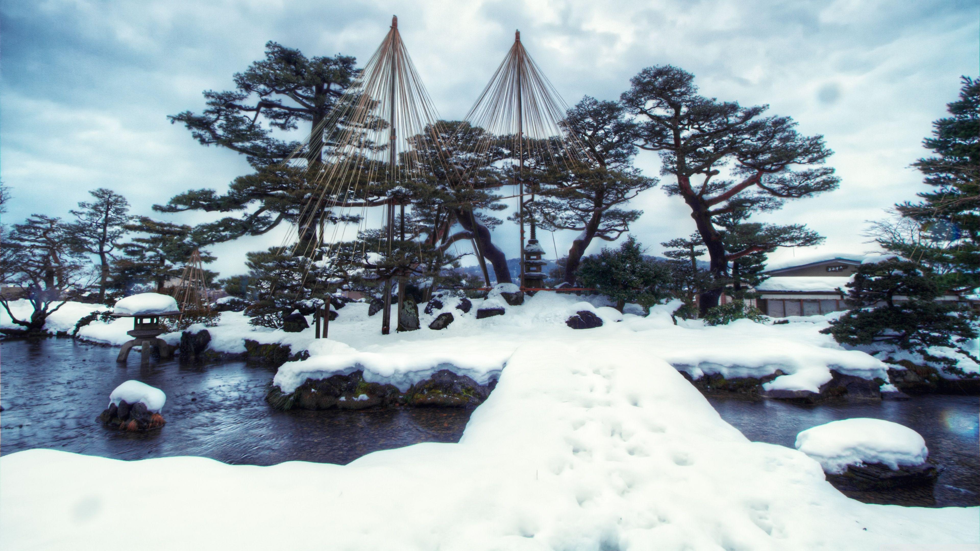 Winter Japanese Garden Wallpapers - Top Free Winter Japanese Garden ...