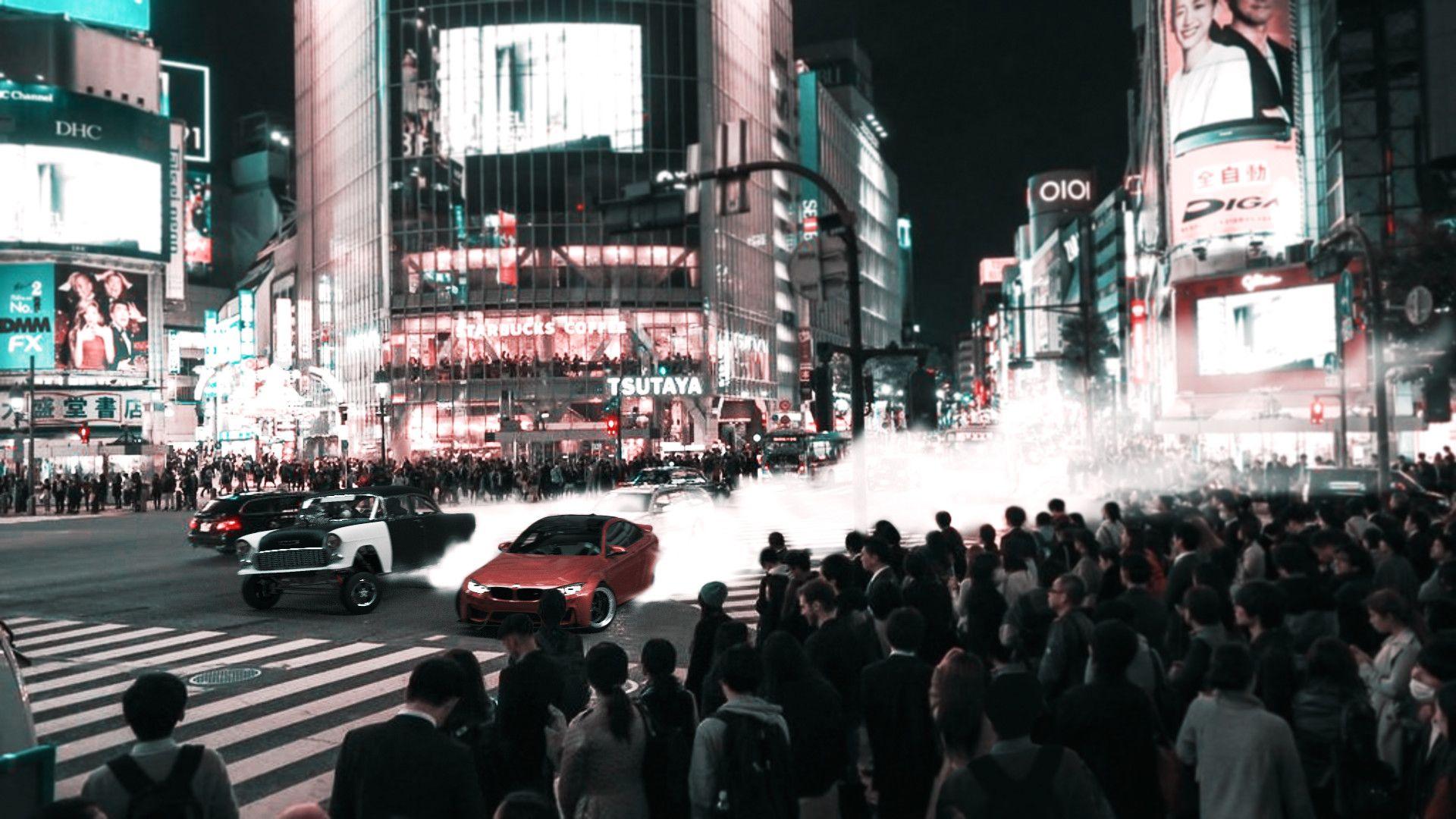 Shibuya Crossing Wallpapers - Top Free Shibuya Crossing Backgrounds ...