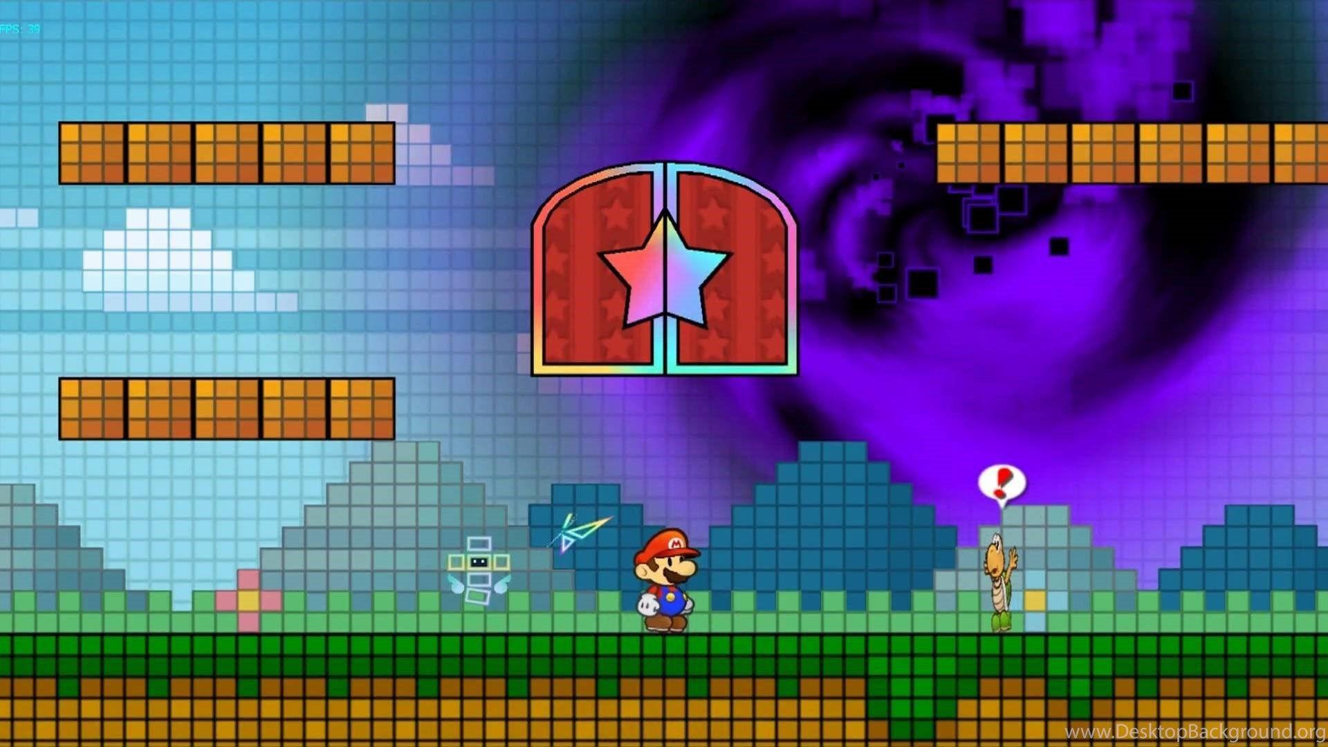 Super Paper Mario Wallpapers - Top Free Super Paper Mario Backgrounds ...