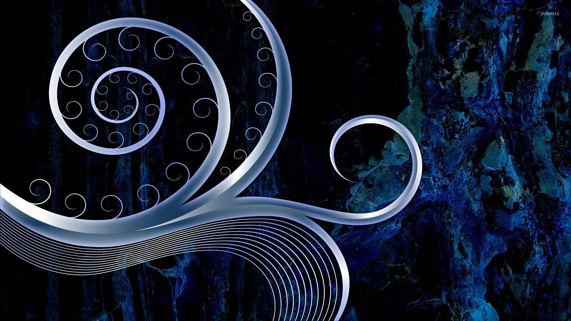 Blue Swirl Wallpapers - Top Free Blue Swirl Backgrounds - WallpaperAccess