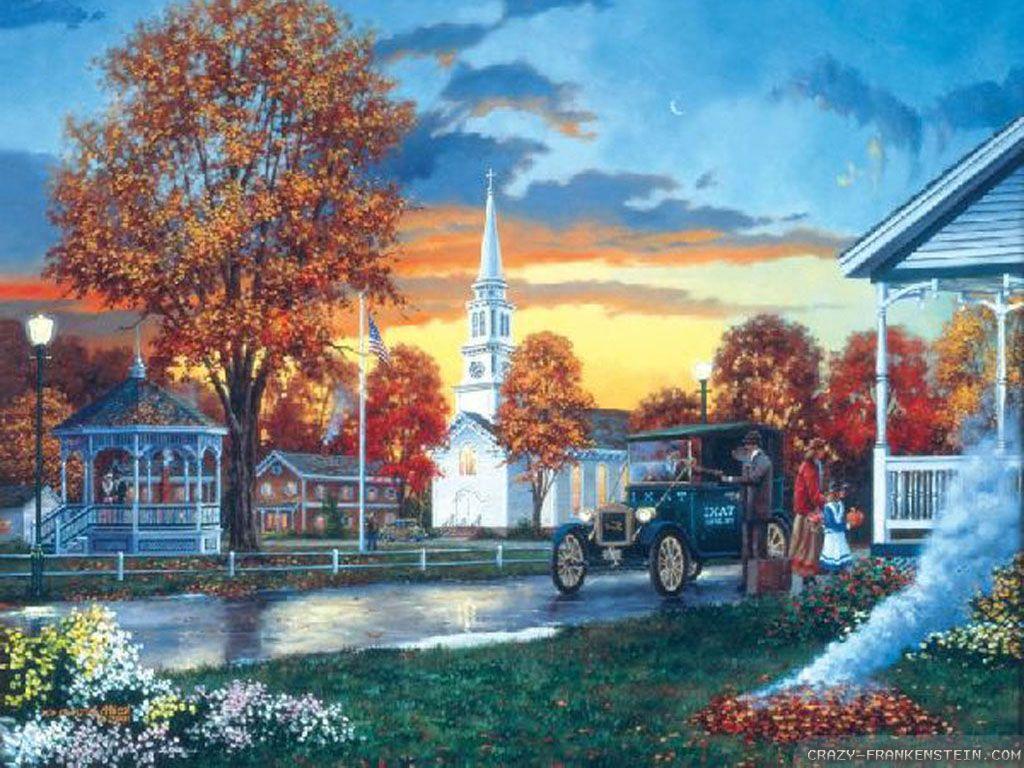 Thanksgiving Scenes Desktop Wallpapers - Top Free Thanksgiving Scenes ...