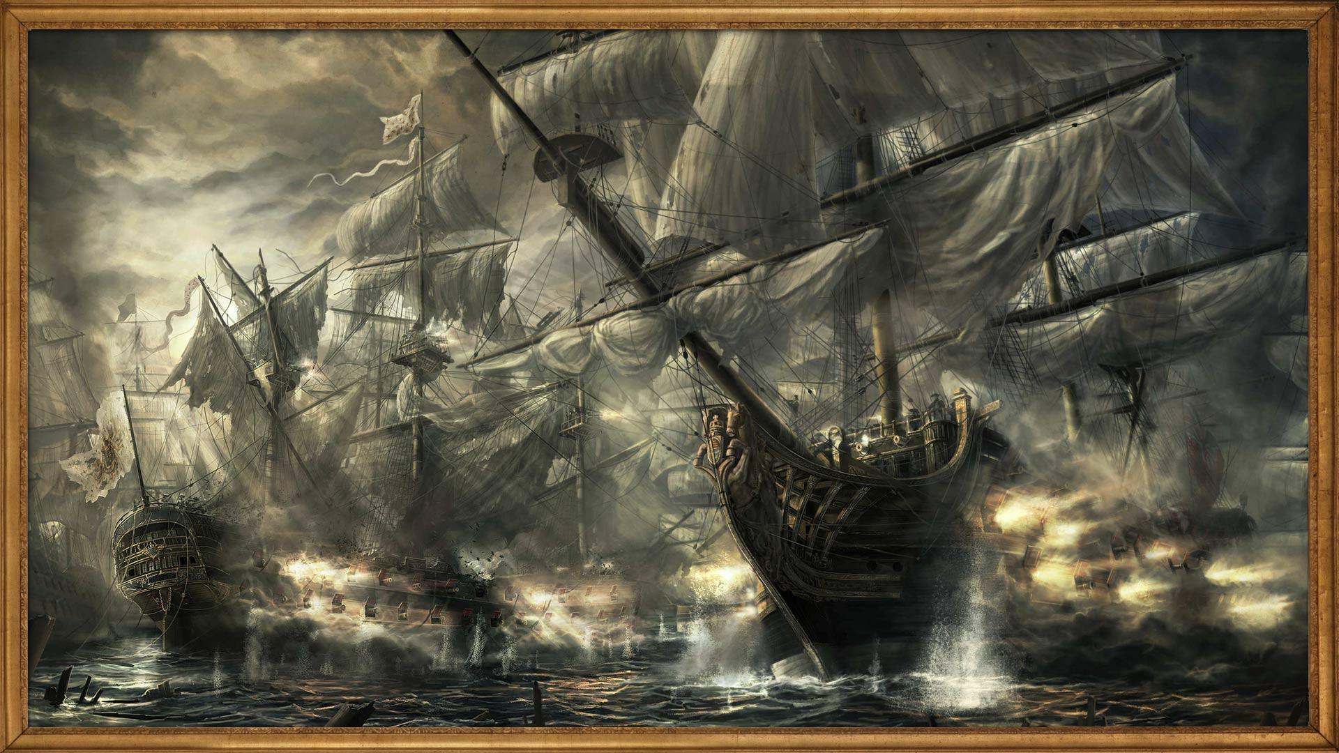 Sea Battle Wallpapers - Top Free Sea Battle Backgrounds - WallpaperAccess