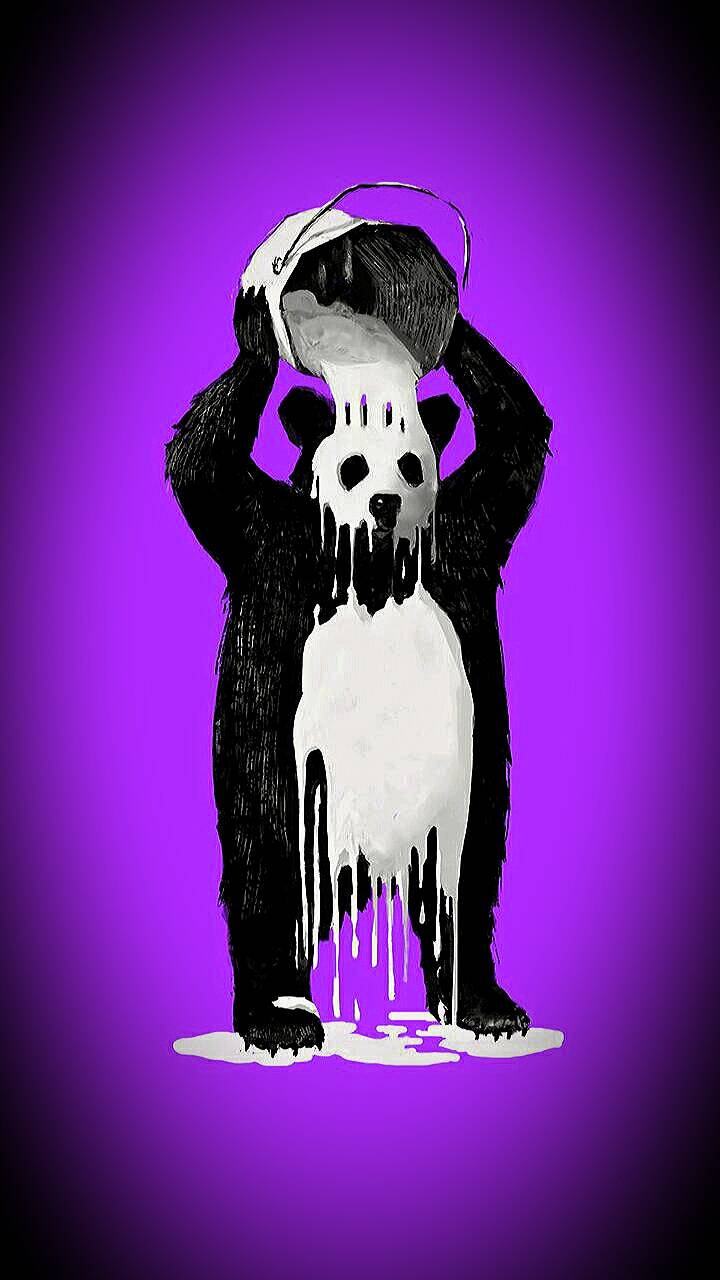Purple Panda Wallpapers - Top Free Purple Panda Backgrounds ...