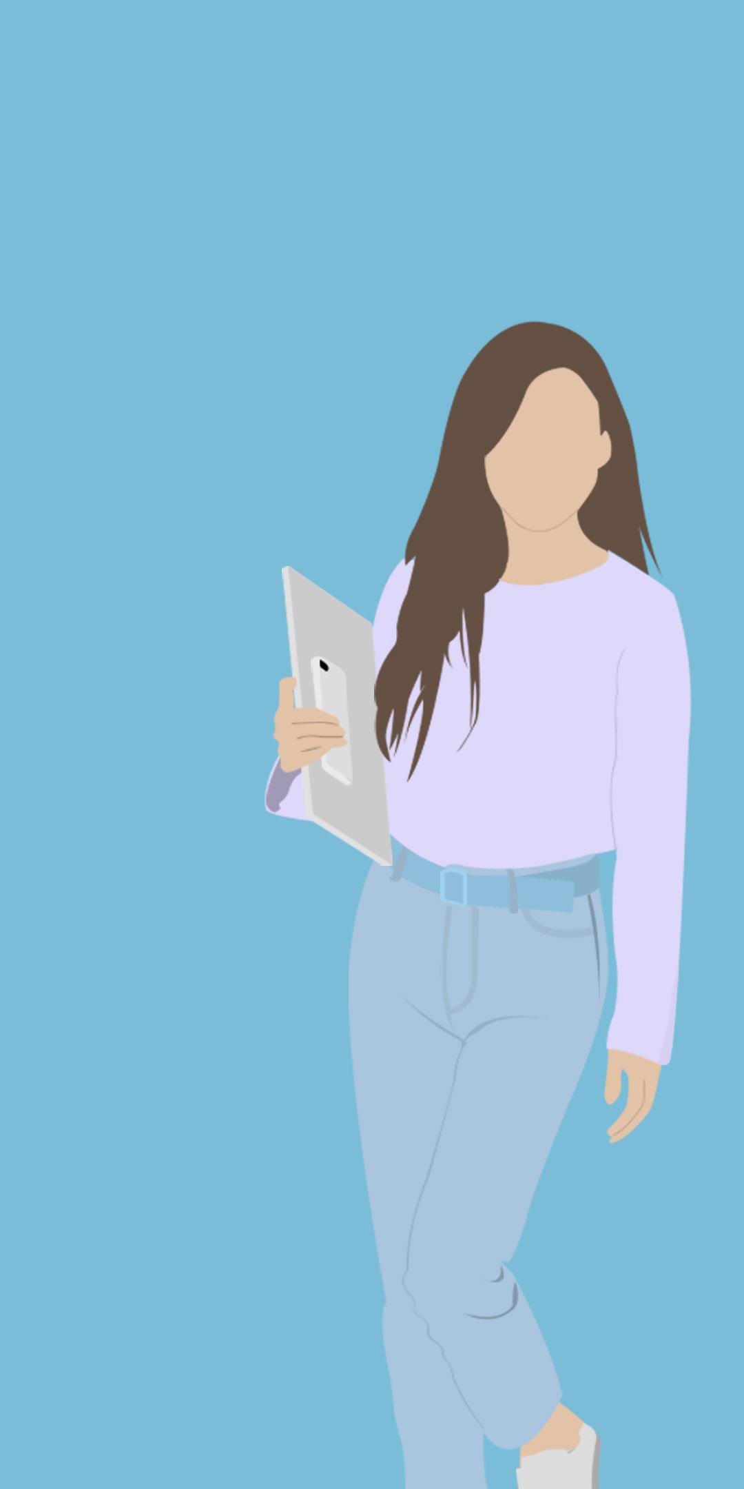 Minimalist Girl Wallpapers - Top Free Minimalist Girl Backgrounds ...