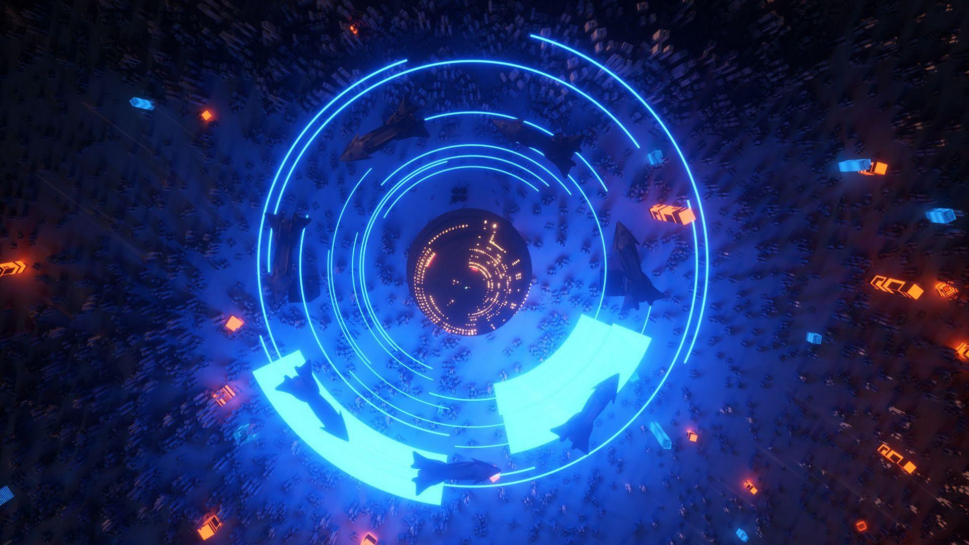 Neon Shapes Wallpapers - Top Free Neon Shapes Backgrounds - WallpaperAccess