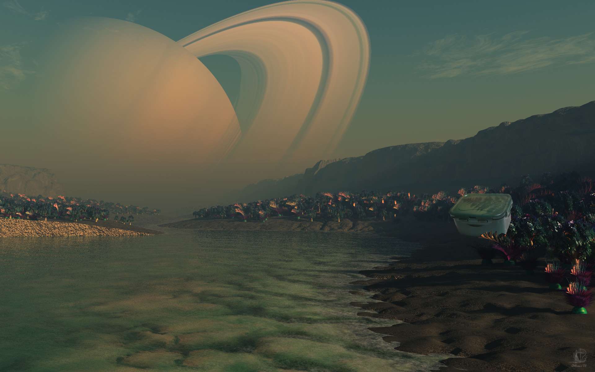 Titan Moon Wallpapers - Top Free Titan Moon Backgrounds - WallpaperAccess