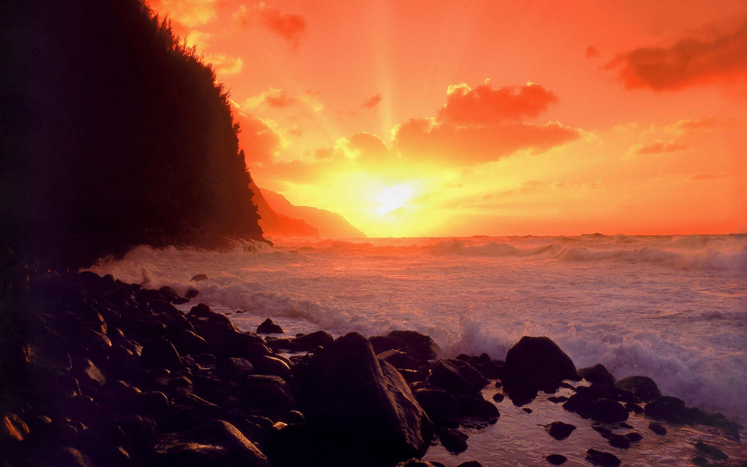 Kauai Sunset Wallpapers - Top Free Kauai Sunset Backgrounds ...