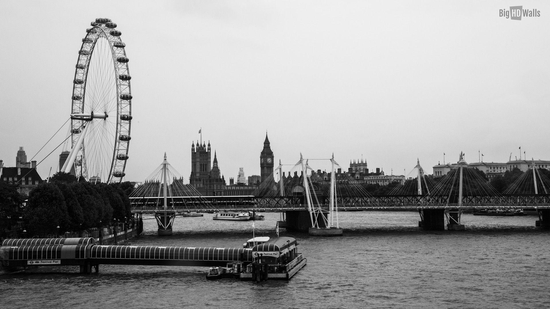 London Black and White Wallpapers - Top Free London Black and White ...