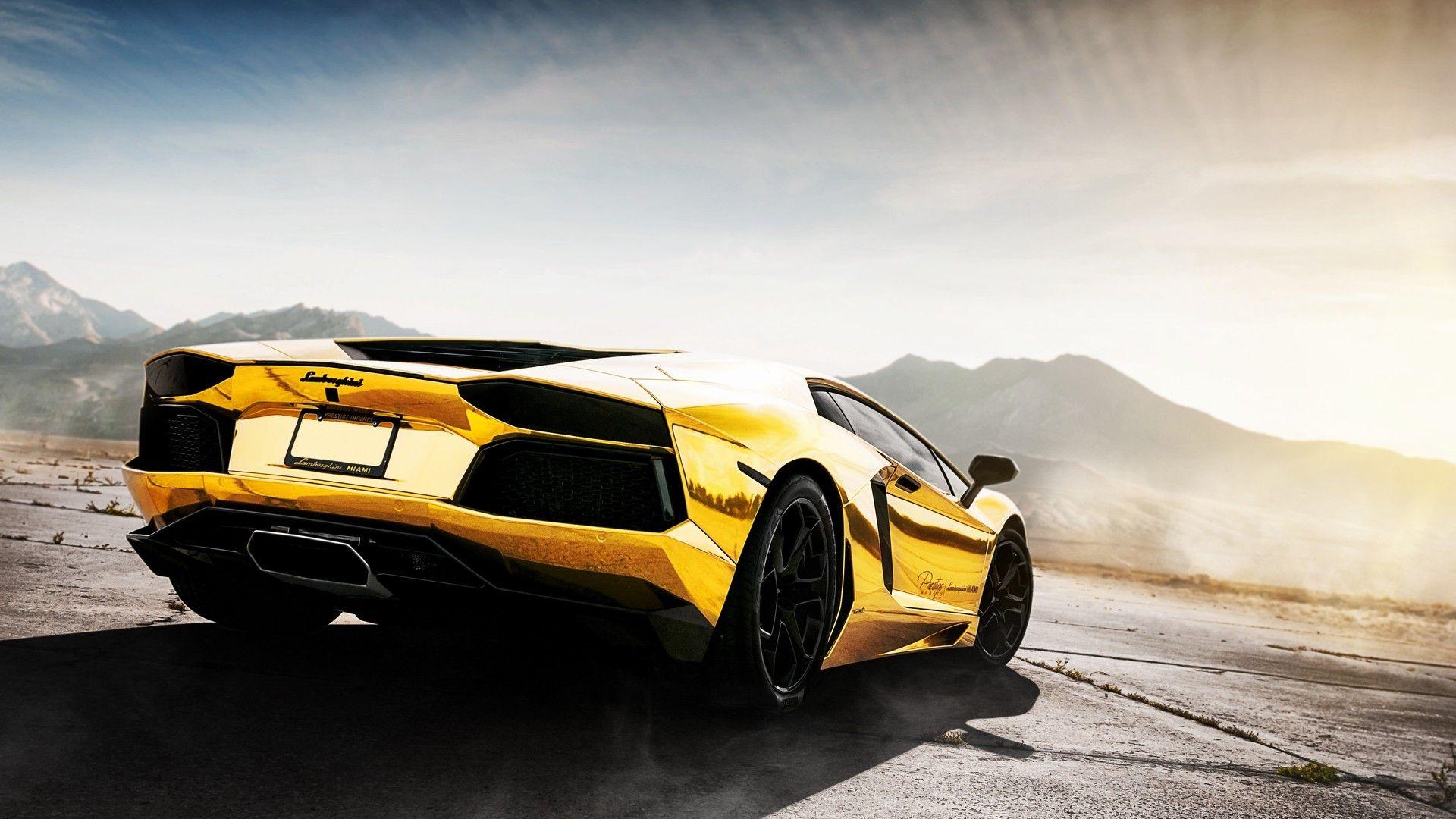 Golden Car Wallpapers - Top Free Golden Car Backgrounds - WallpaperAccess