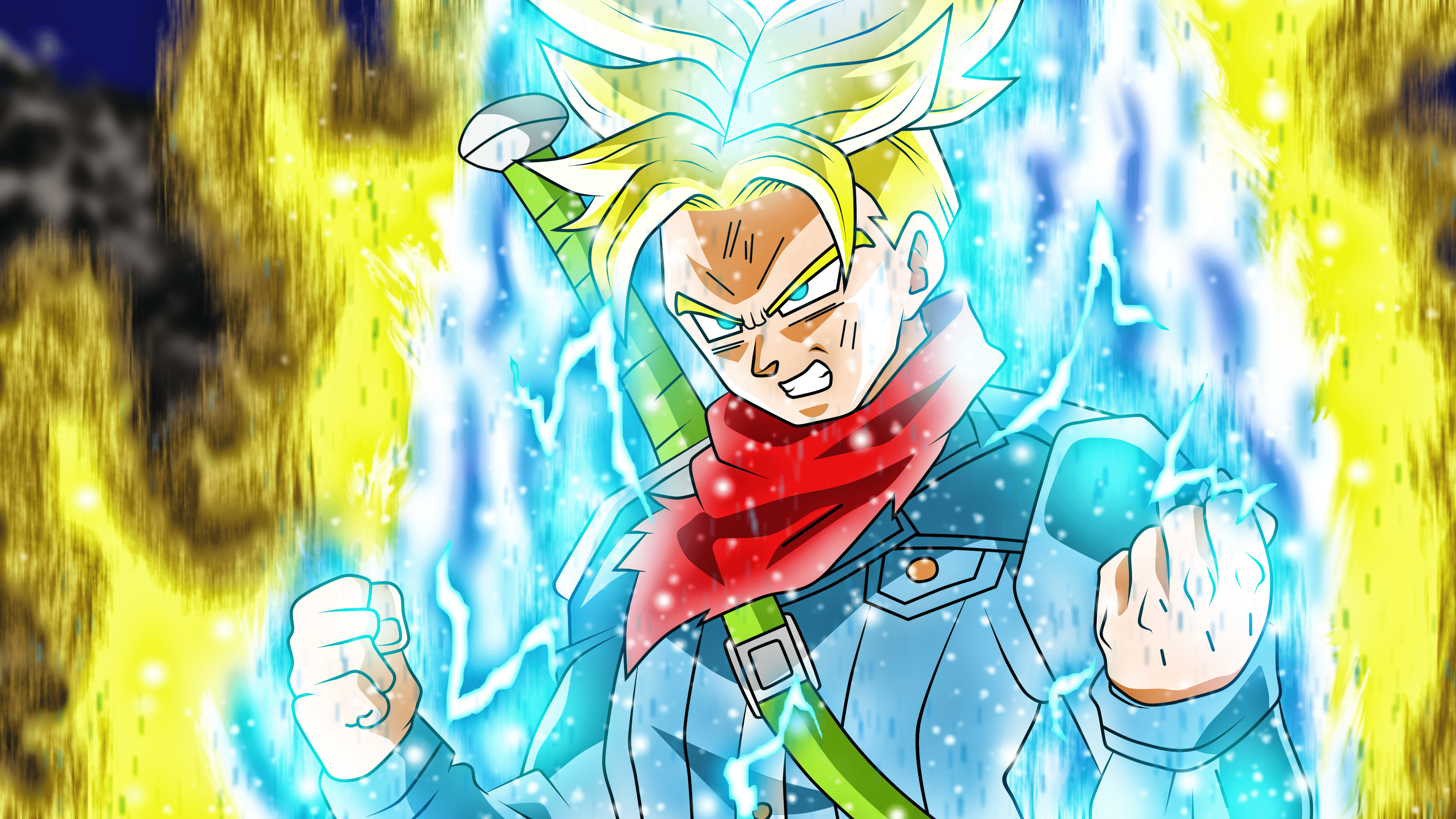 Trunks DBS Wallpapers - Top Free Trunks DBS Backgrounds - WallpaperAccess
