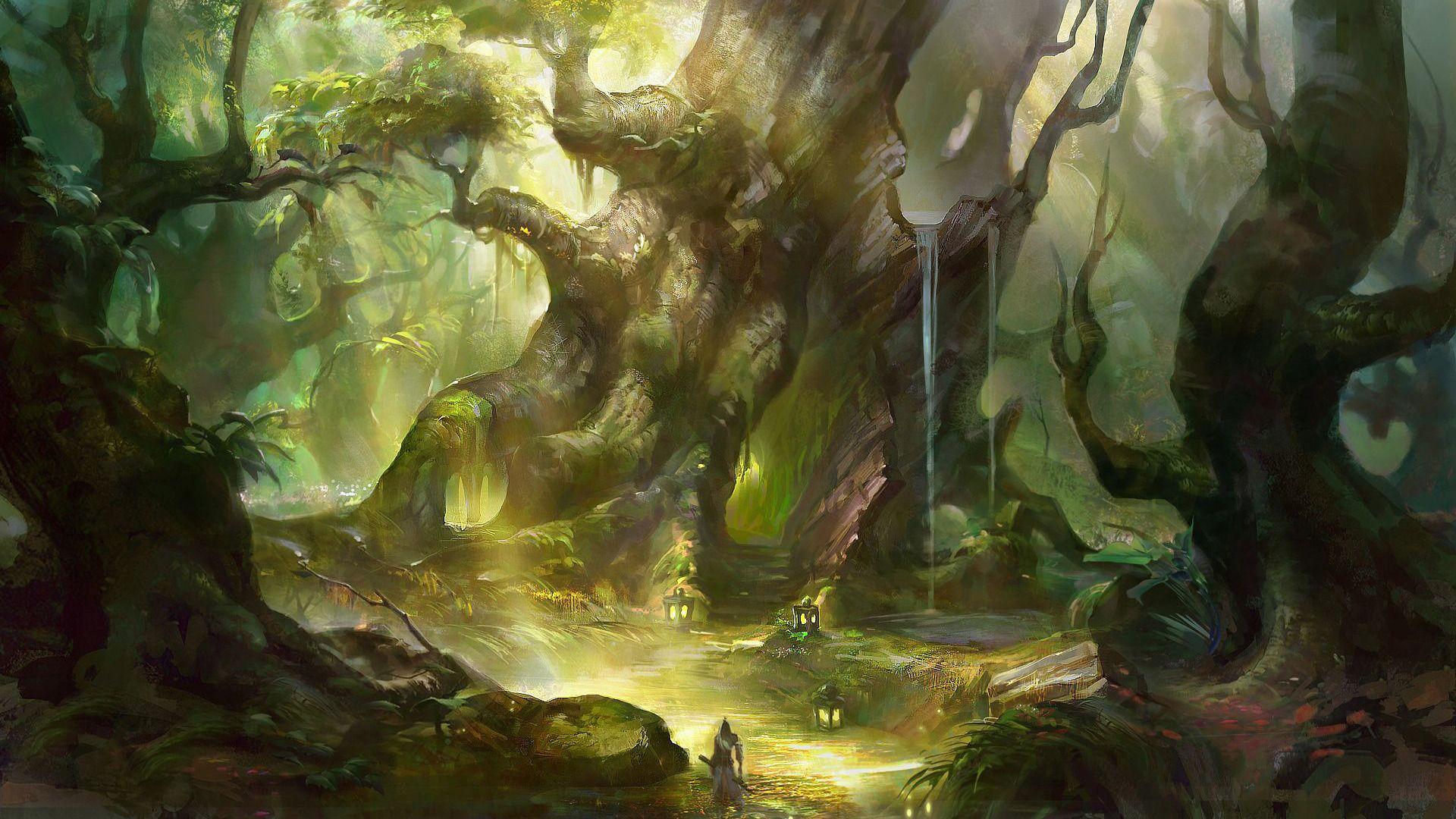 Mythical Forest Wallpapers - Top Free Mythical Forest Backgrounds ...