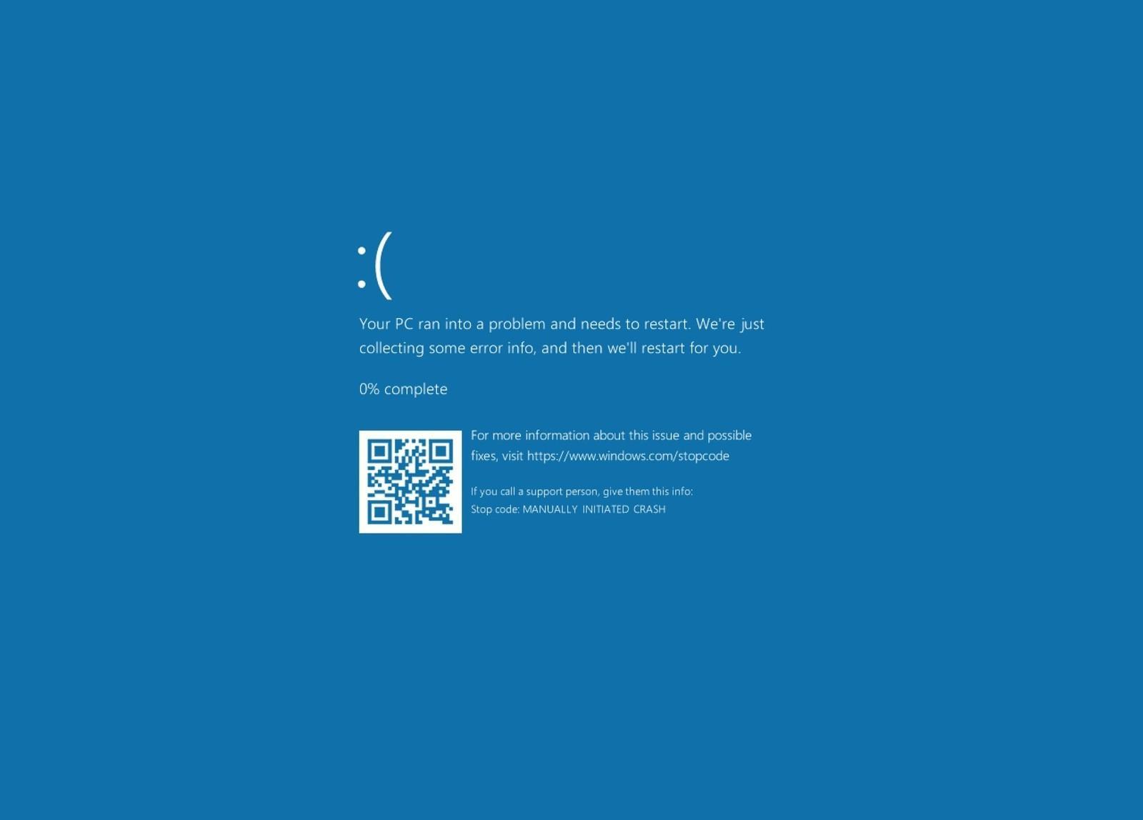 Blue Screen of Death Wallpapers - Top Free Blue Screen of Death ...