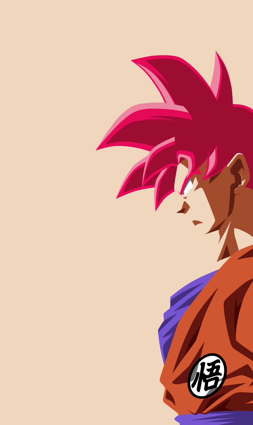 Minimalist Goku Wallpapers - Top Free Minimalist Goku Backgrounds ...