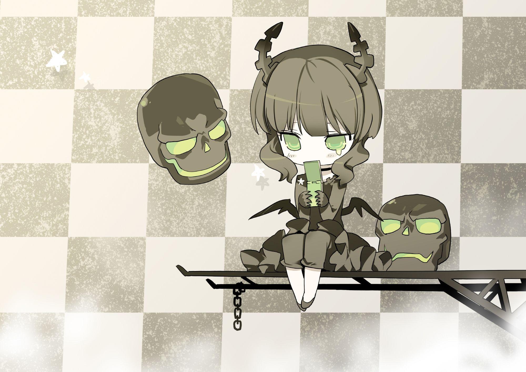Chibi Death Wallpapers - Top Free Chibi Death Backgrounds - WallpaperAccess