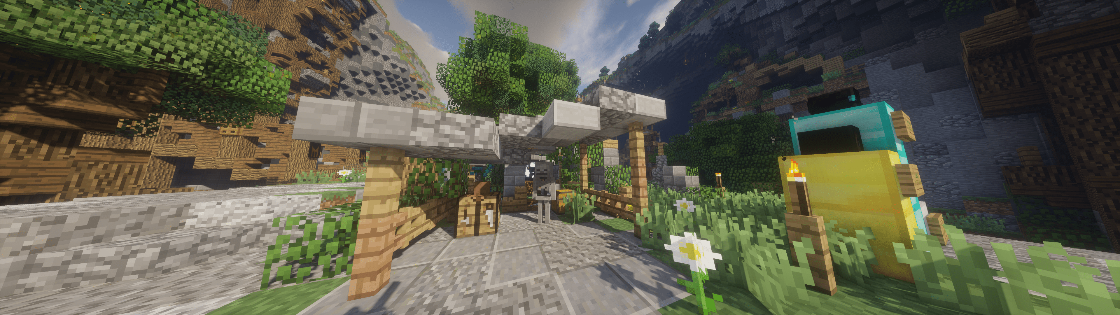 Minecraft Dual Screen Wallpapers - Top Free Minecraft Dual Screen ...