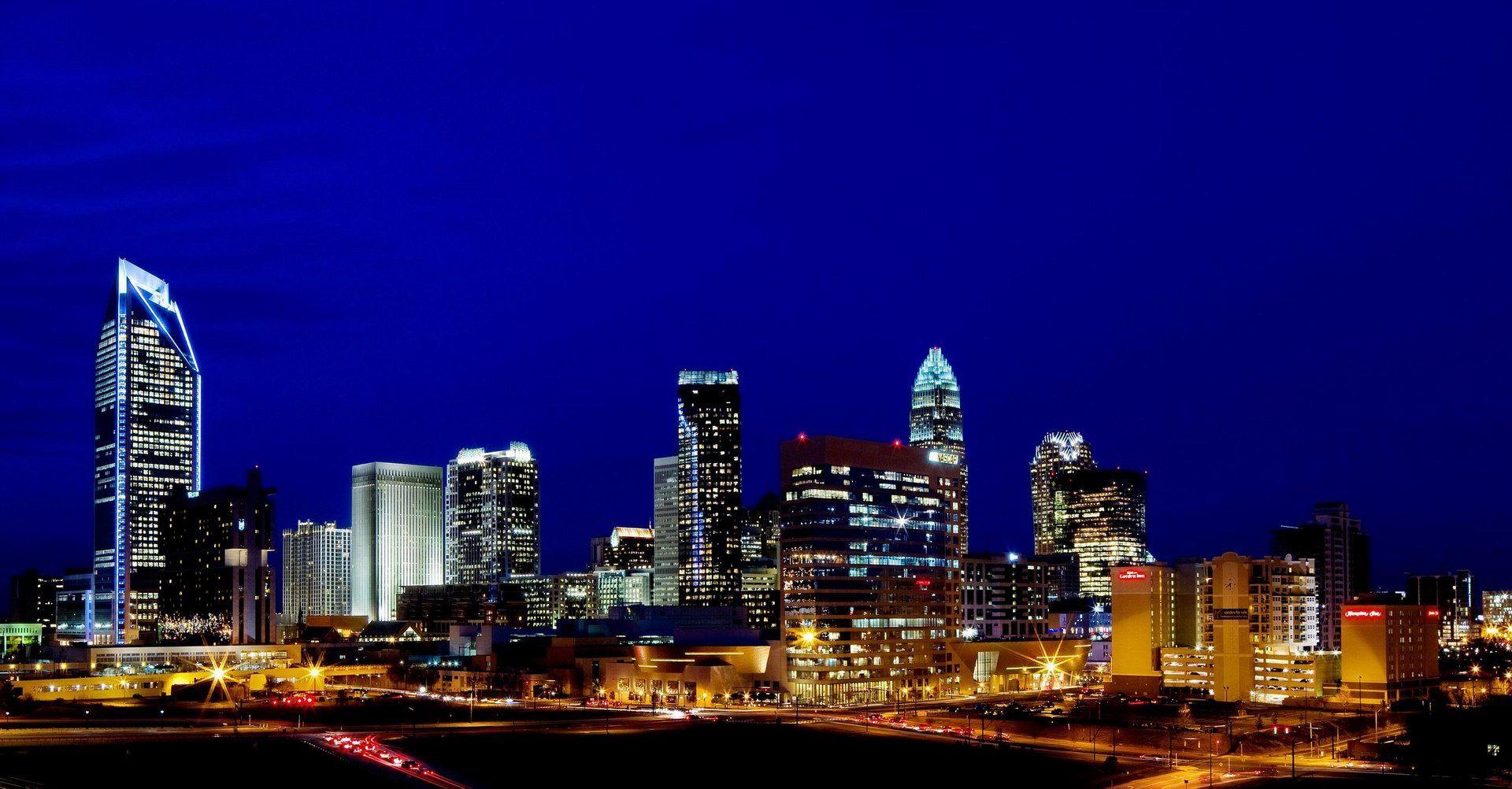 Charlotte Skyline Wallpapers - Top Free Charlotte Skyline Backgrounds ...