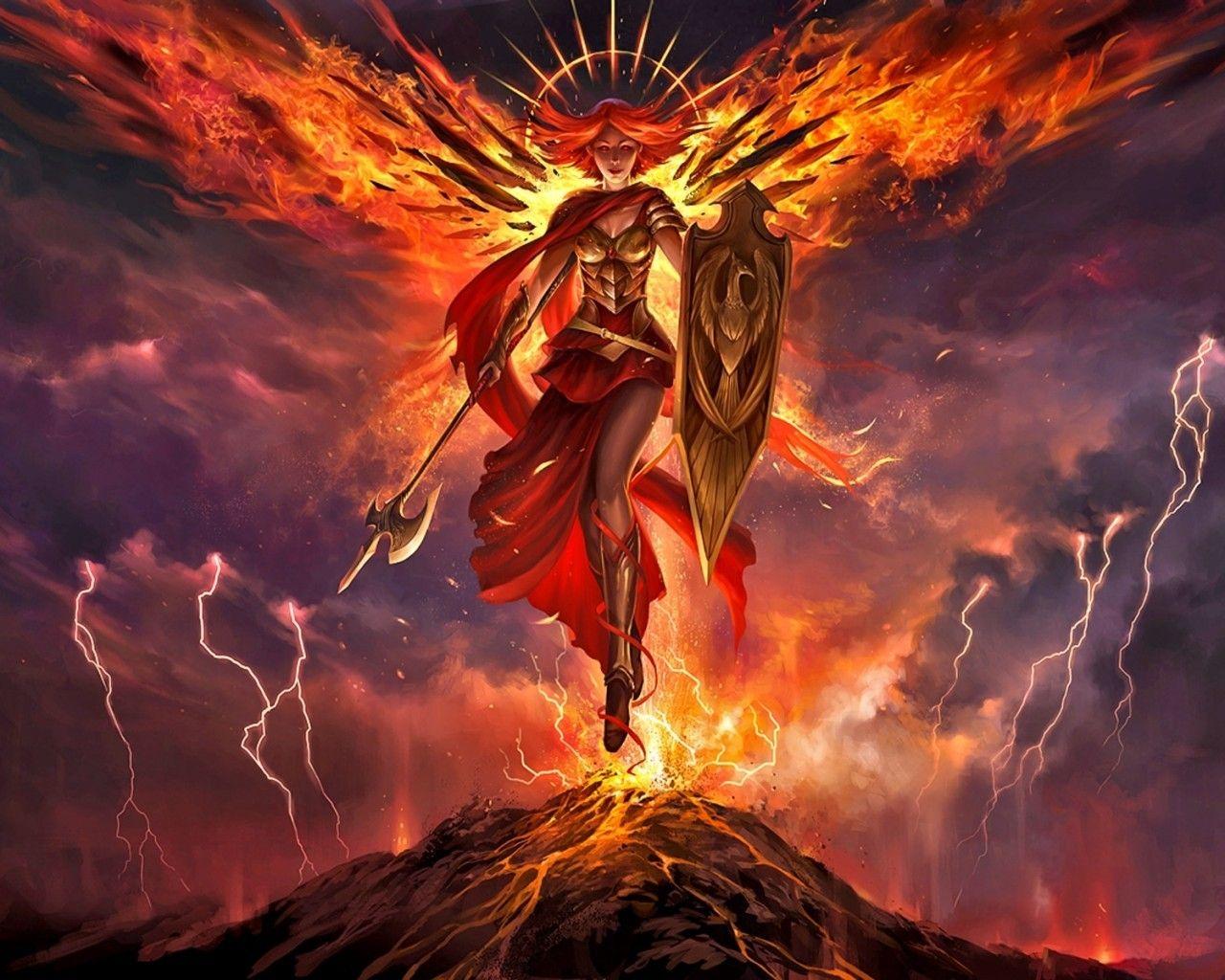 Fire Angel Wallpapers - Top Free Fire Angel Backgrounds - WallpaperAccess