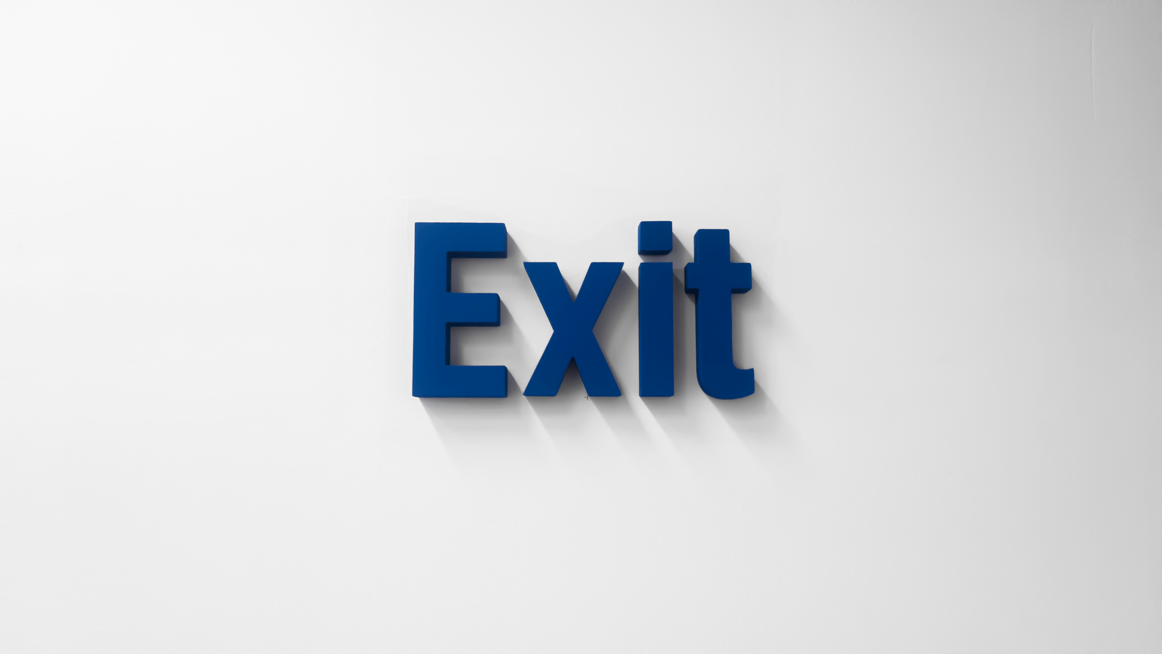 Exit Sign Wallpapers - Top Free Exit Sign Backgrounds - WallpaperAccess