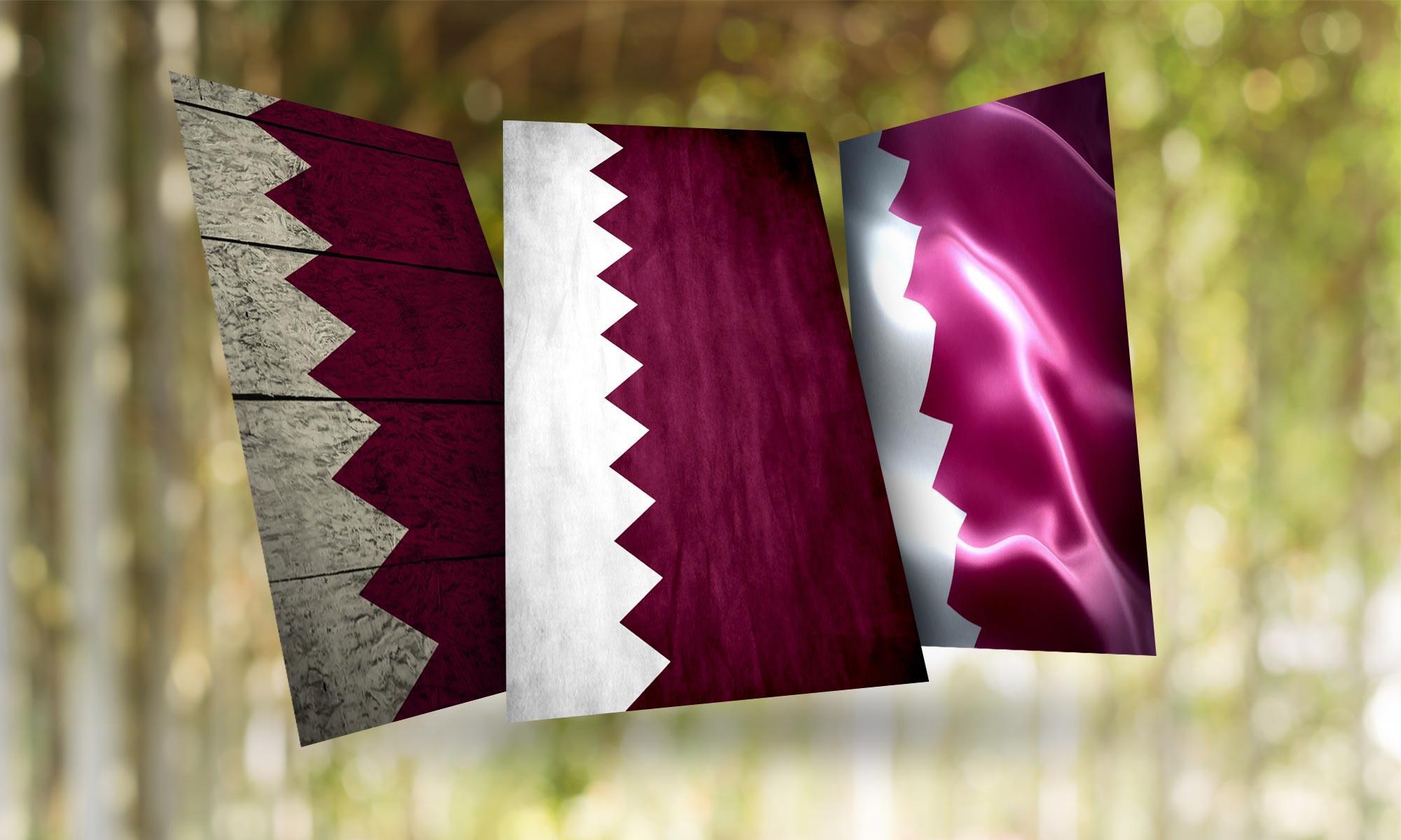 Qatar Flag Wallpapers - Top Free Qatar Flag Backgrounds - WallpaperAccess