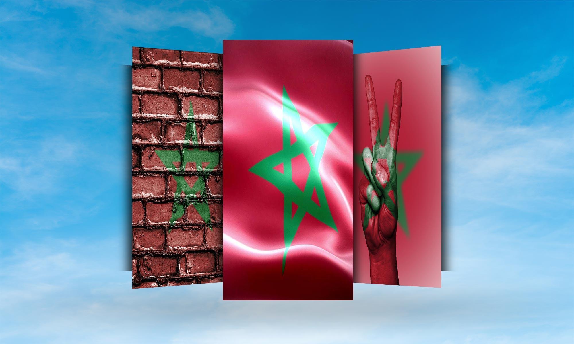 Morocco Flag Wallpapers - Top Free Morocco Flag Backgrounds ...