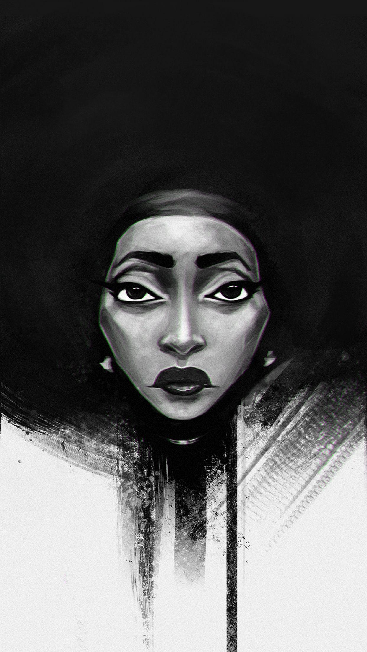 Black Afro Wallpapers - Top Free Black Afro Backgrounds - WallpaperAccess