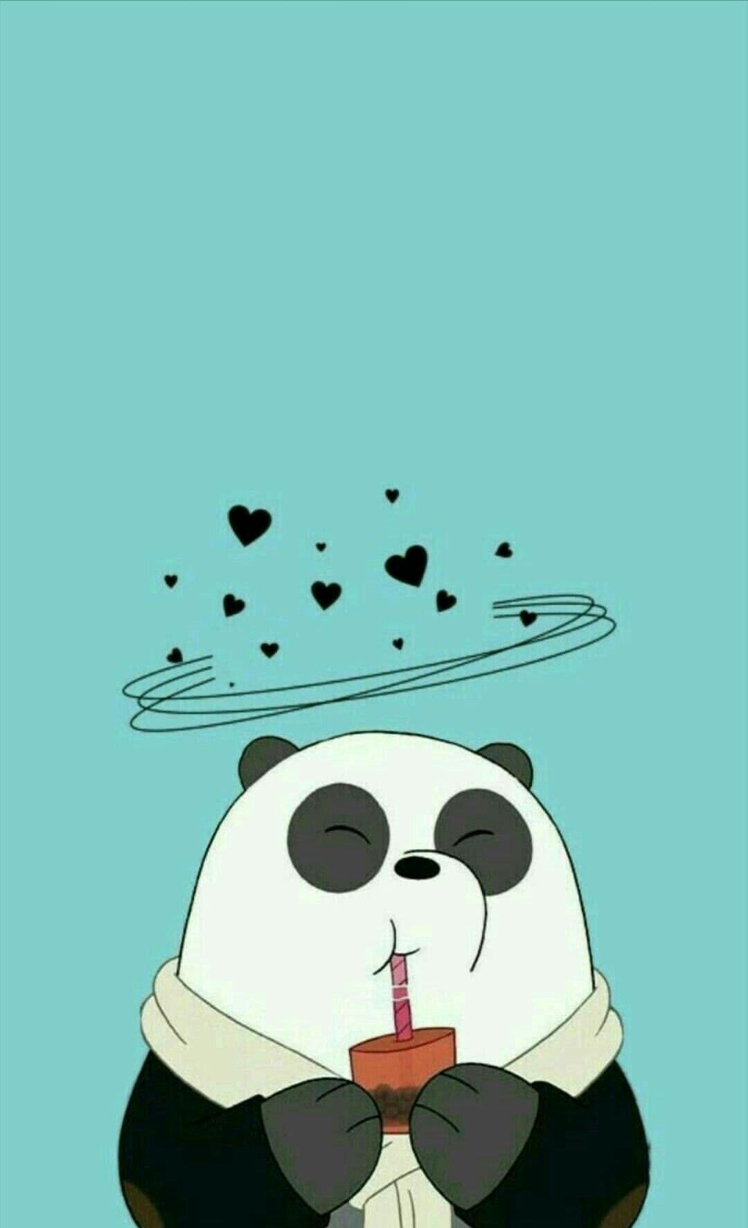 Cute Blue Panda Wallpapers - Top Free Cute Blue Panda Backgrounds ...