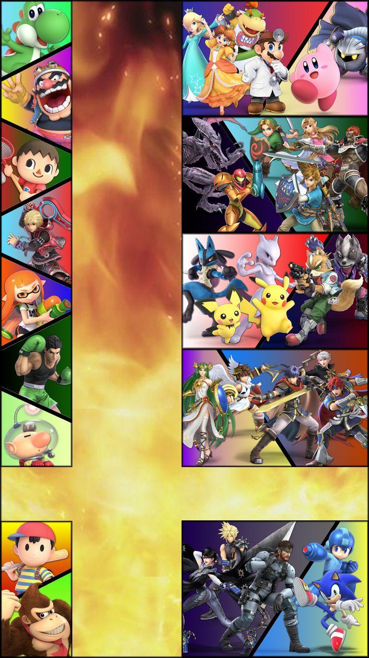Super Smash Bros Phone Wallpapers - Top Free Super Smash Bros Phone ...