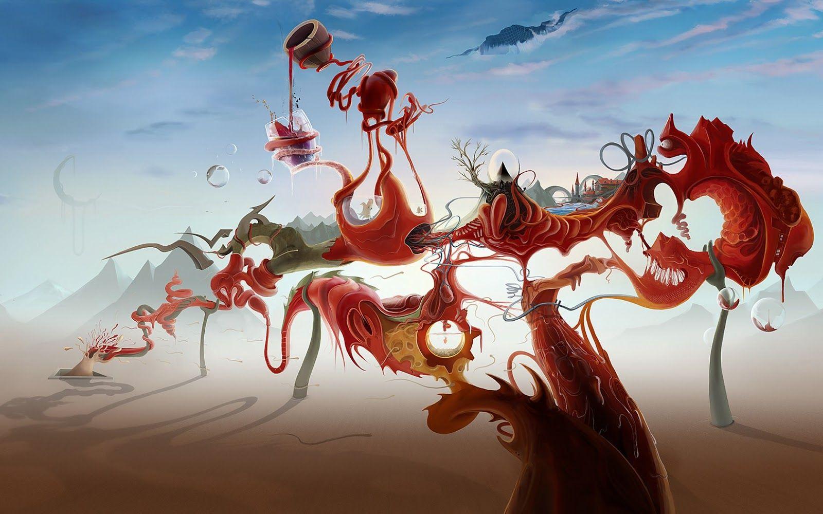 Salvador Dali Art Wallpapers - Top Free Salvador Dali Art Backgrounds ...