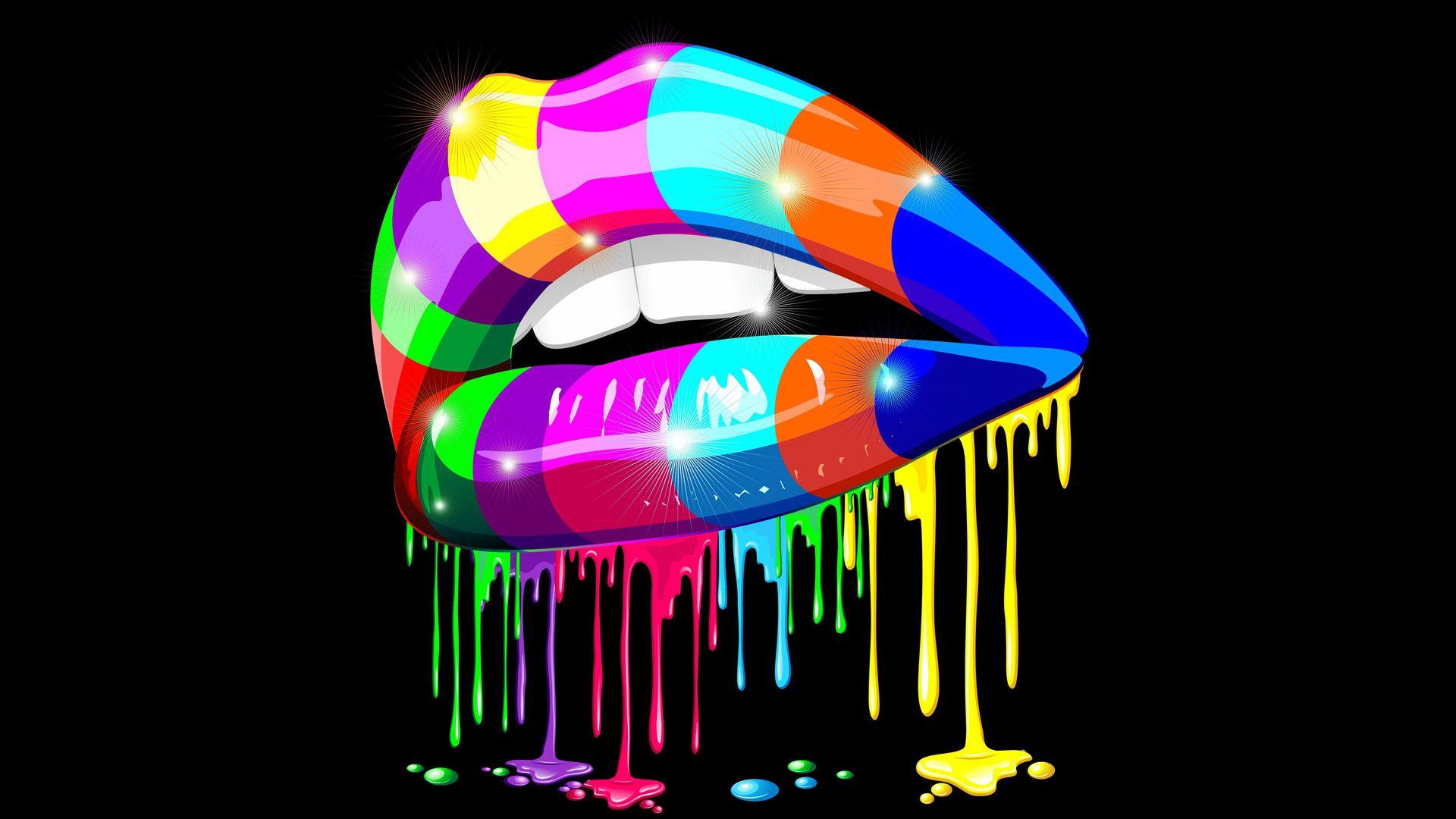 Cartoon Lips Wallpapers - Top Free Cartoon Lips Backgrounds ...