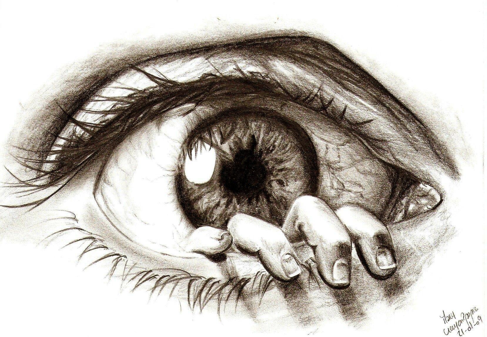 Eye Drawing Wallpapers - Top Free Eye Drawing Backgrounds - WallpaperAccess