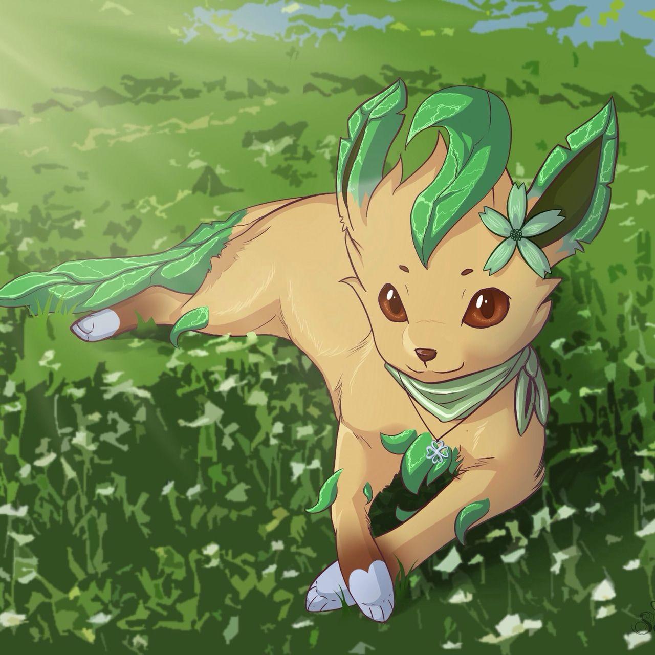 Pokémon Leafeon Wallpapers - Top Free Pokémon Leafeon Backgrounds - WallpaperAccess