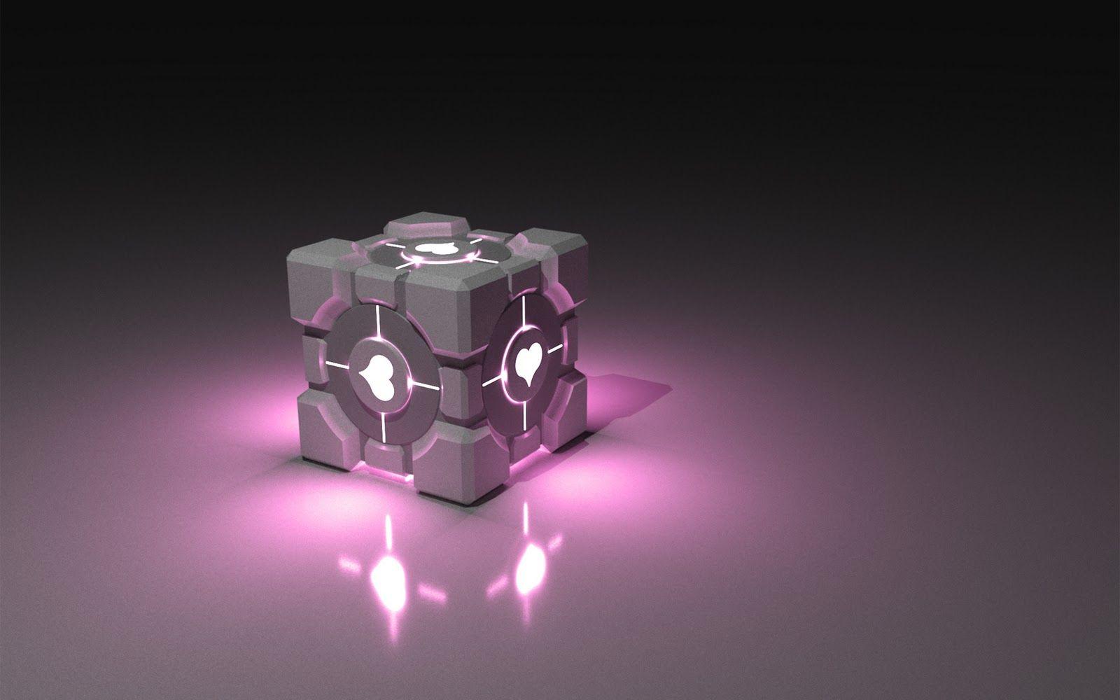 Companion Cube Wallpapers - Top Free Companion Cube Backgrounds ...