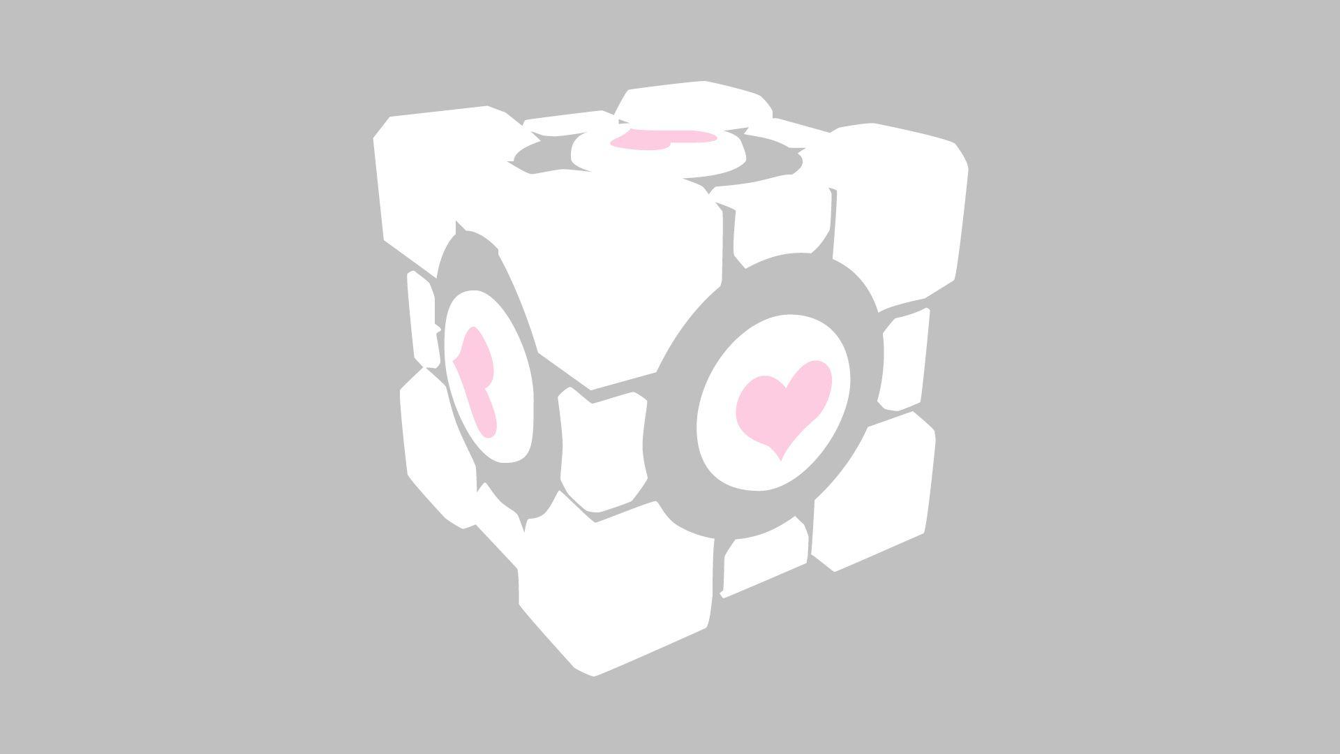 Companion Cube Wallpapers - Top Free Companion Cube Backgrounds ...