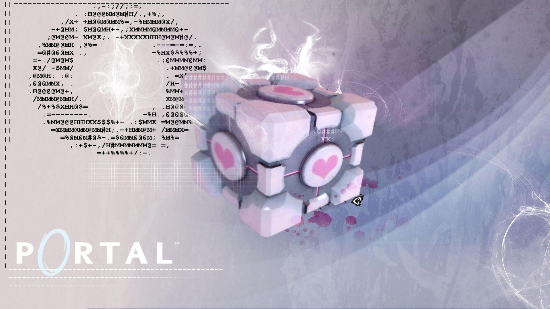 Companion Cube Wallpapers - Top Free Companion Cube Backgrounds ...
