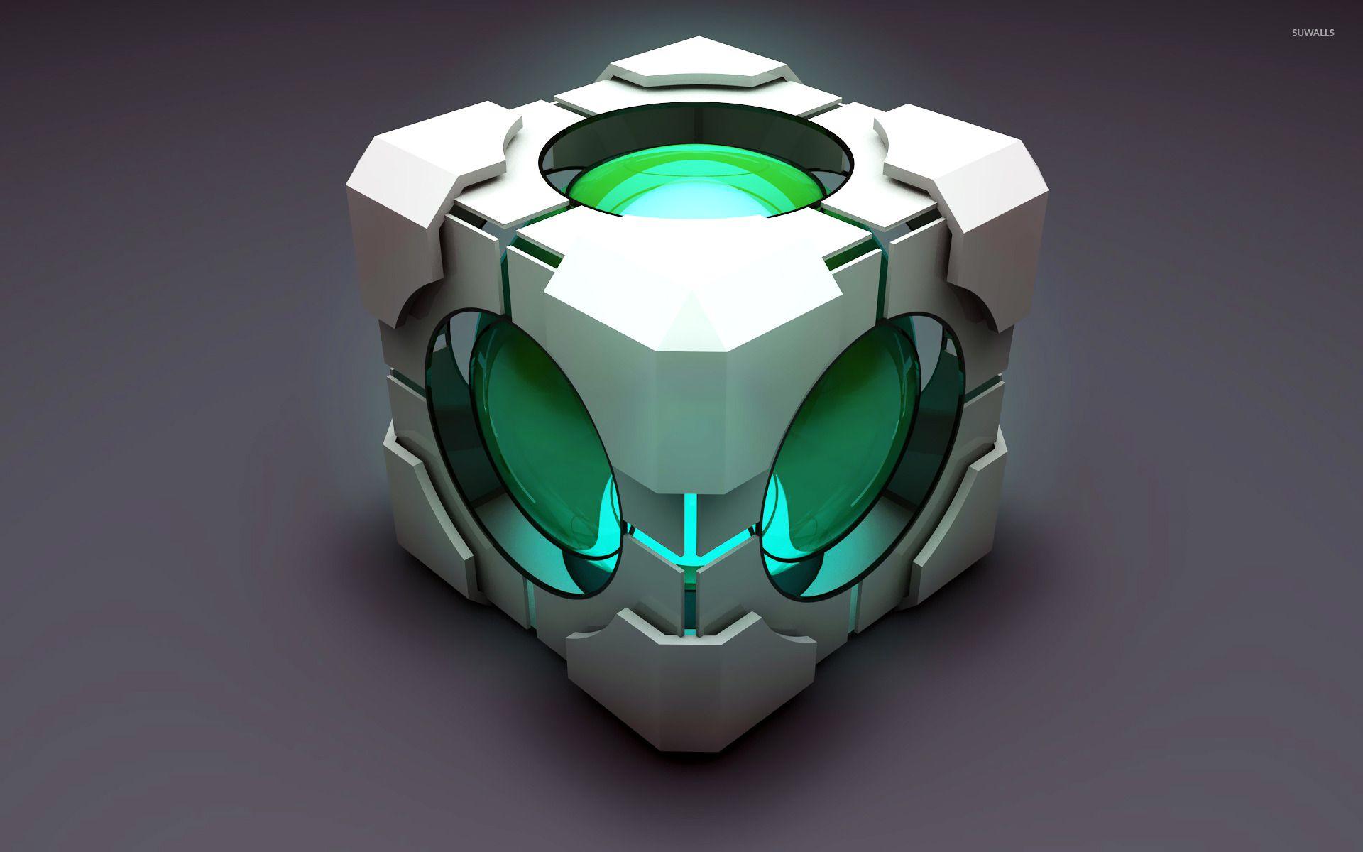 Companion Cube Wallpapers - Top Free Companion Cube Backgrounds ...