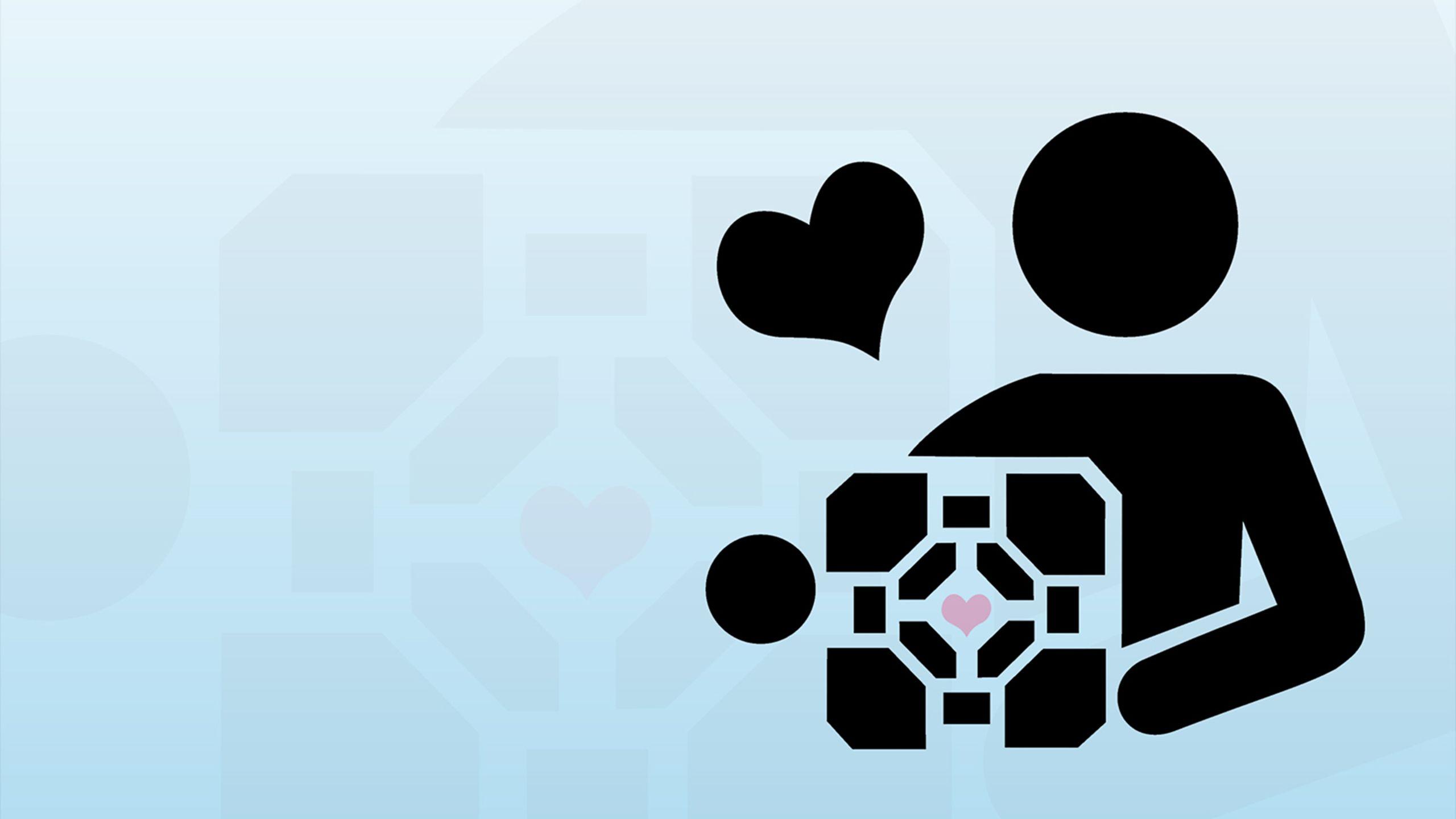Companion Cube Wallpapers - Top Free Companion Cube Backgrounds ...