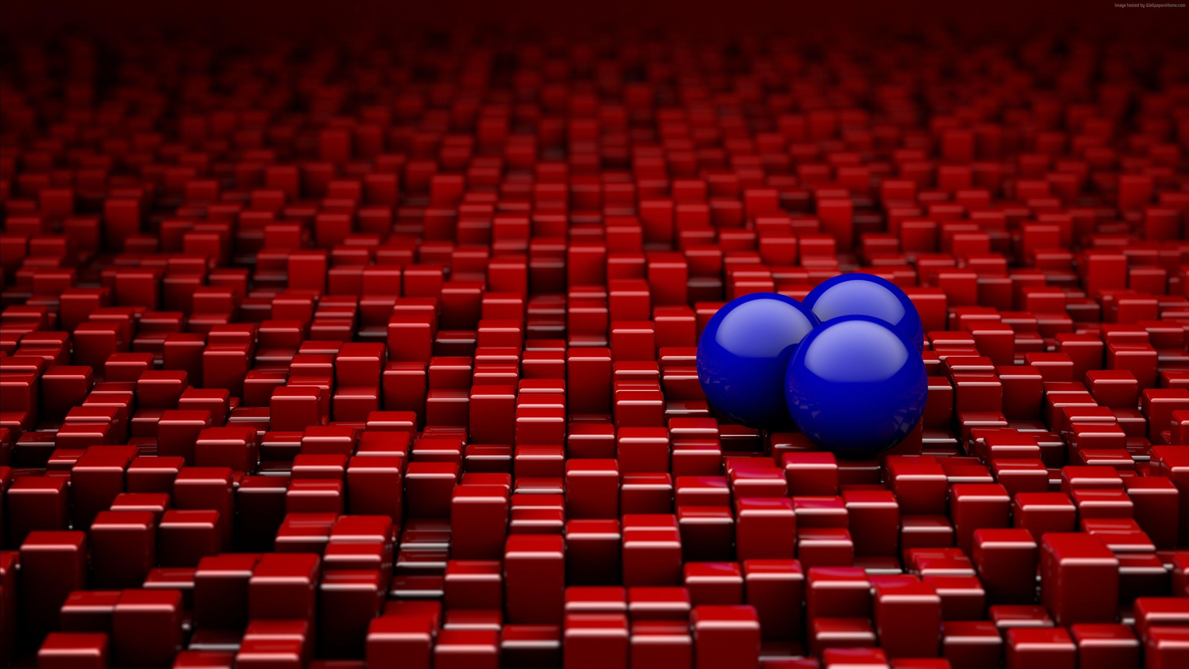 Red Cube Wallpapers - Top Free Red Cube Backgrounds - WallpaperAccess