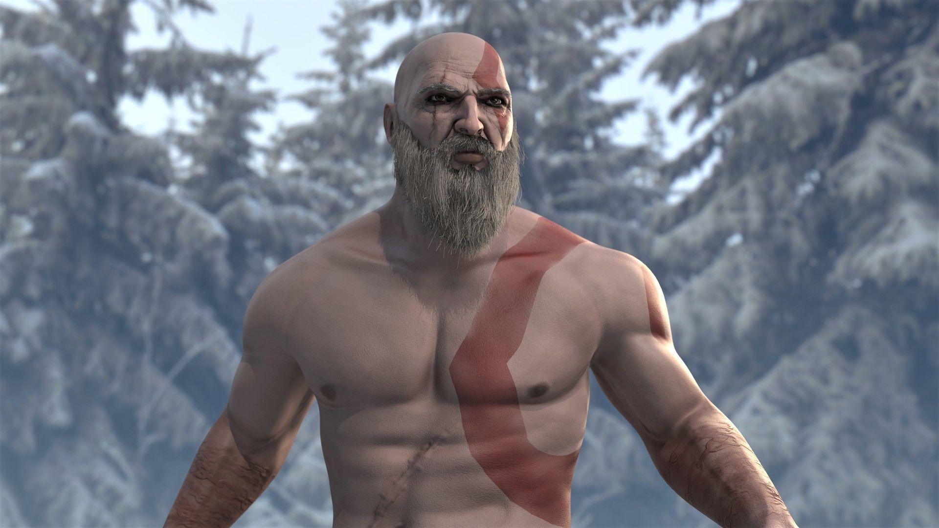 Old Kratos Wallpapers - Top Free Old Kratos Backgrounds - WallpaperAccess