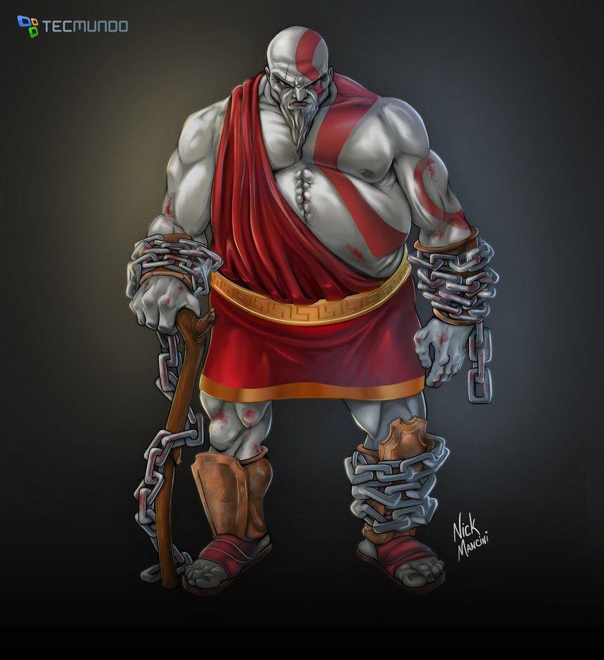 Old Kratos Wallpapers - Top Free Old Kratos Backgrounds - WallpaperAccess