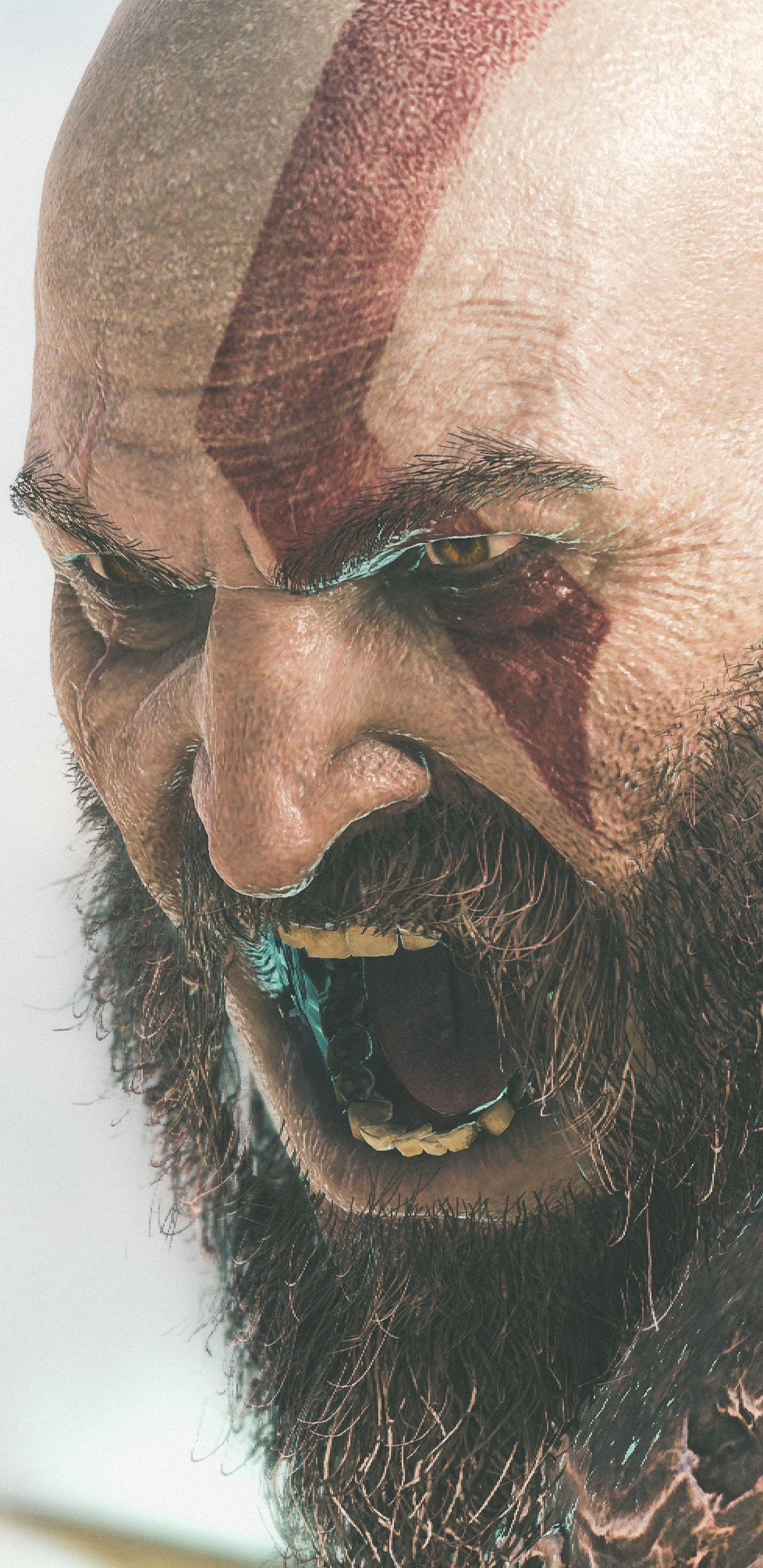Kratos Face Wallpapers - Top Free Kratos Face Backgrounds - WallpaperAccess