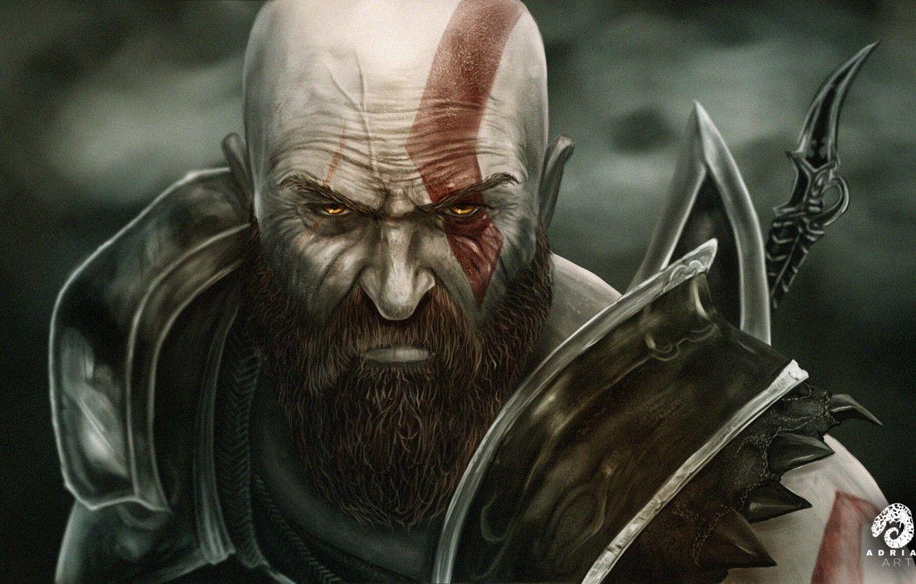 Kratos Face Wallpapers - Top Free Kratos Face Backgrounds - WallpaperAccess