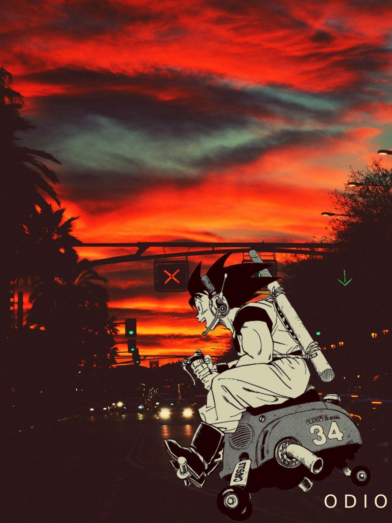 Dragon Ball Sunset Wallpapers - Top Free Dragon Ball Sunset Backgrounds ...