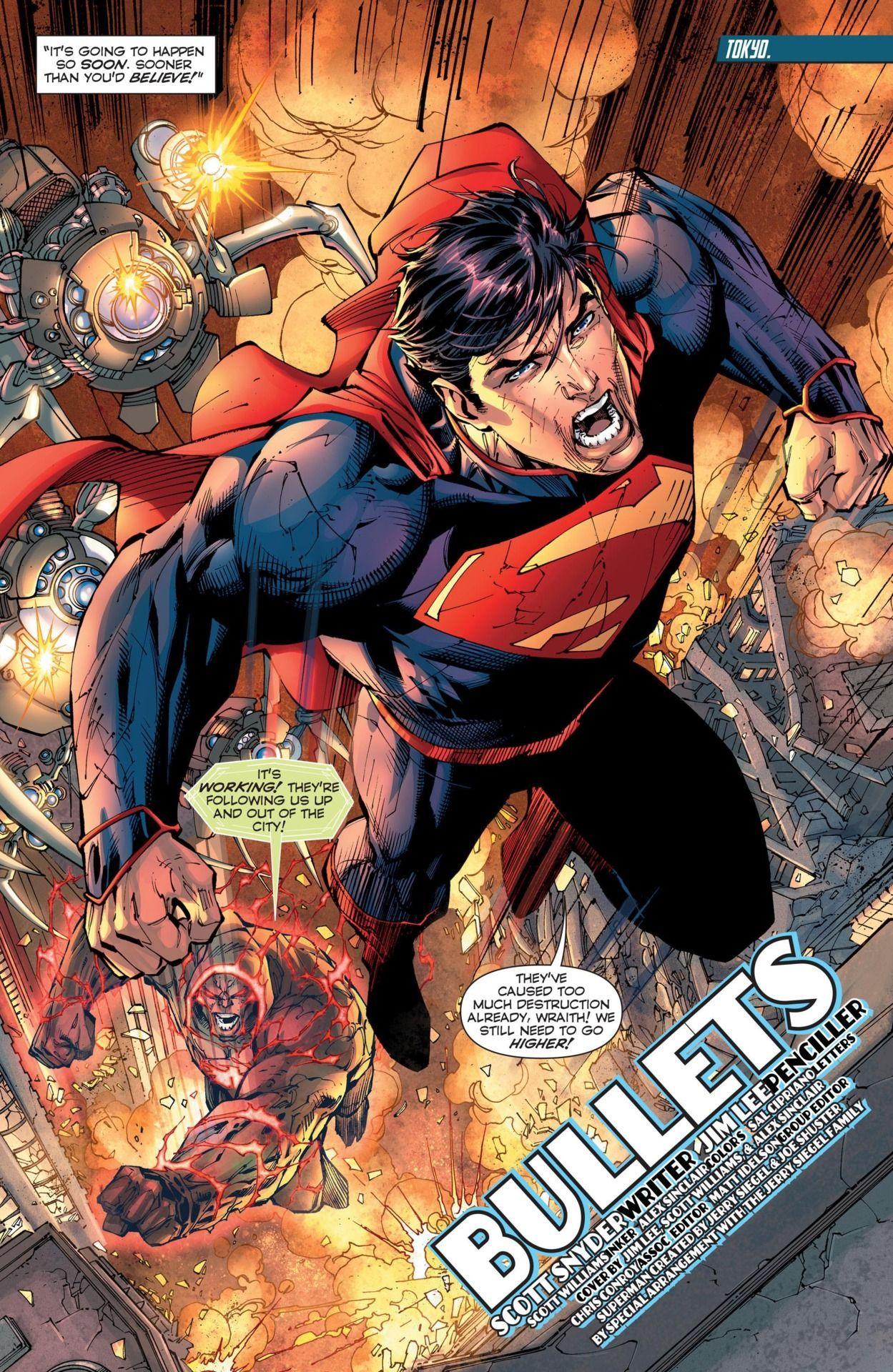 Superman New 52 Wallpapers - Top Free Superman New 52 Backgrounds ...
