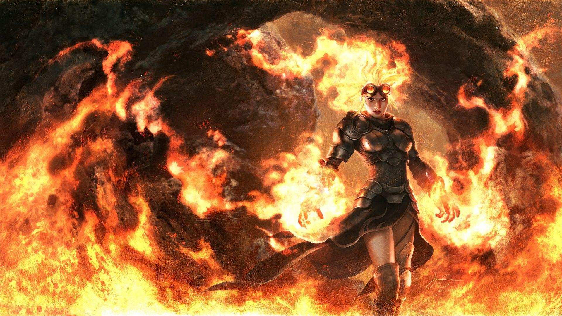 Fire Woman Wallpapers - Top Free Fire Woman Backgrounds - WallpaperAccess