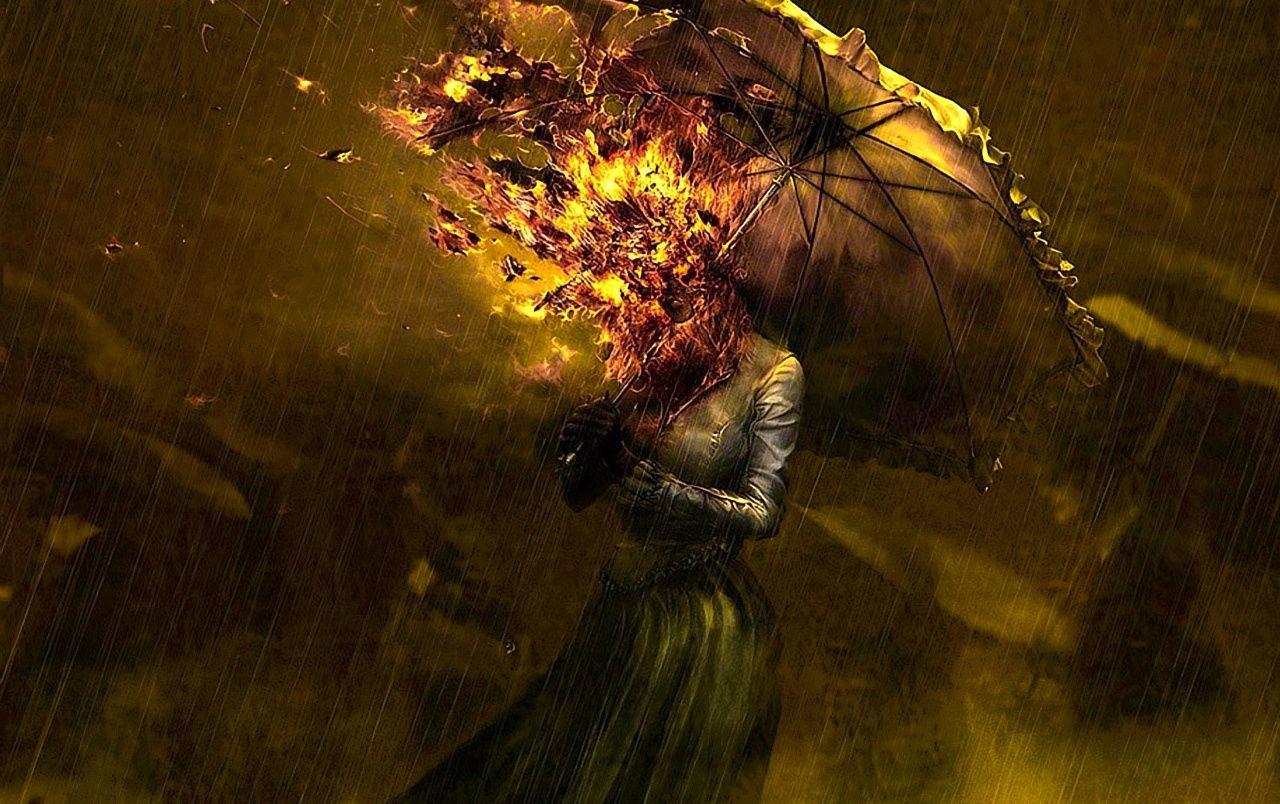 Fire Woman Wallpapers - Top Free Fire Woman Backgrounds - WallpaperAccess