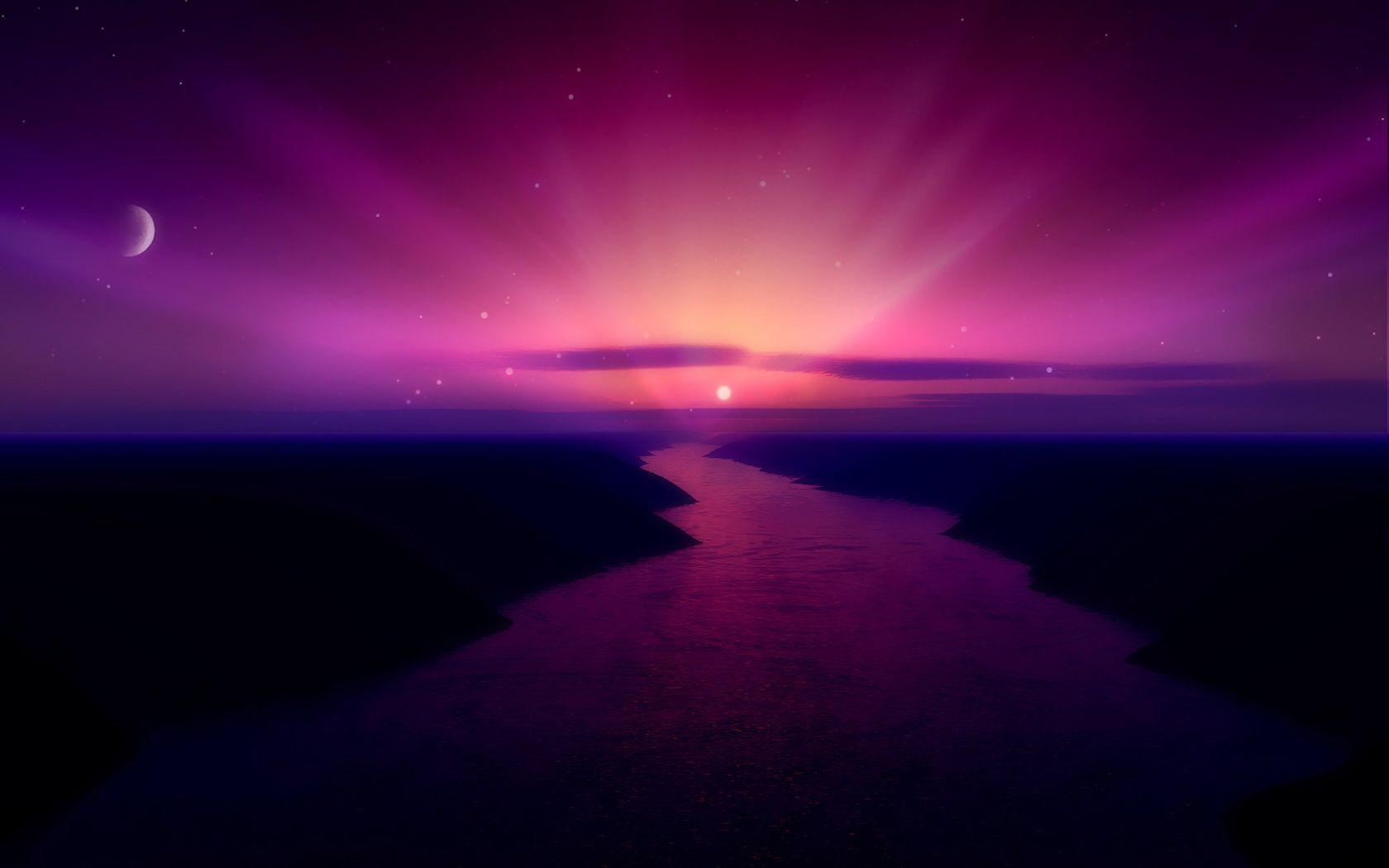 Purple Sun Wallpapers - Top Free Purple Sun Backgrounds - WallpaperAccess