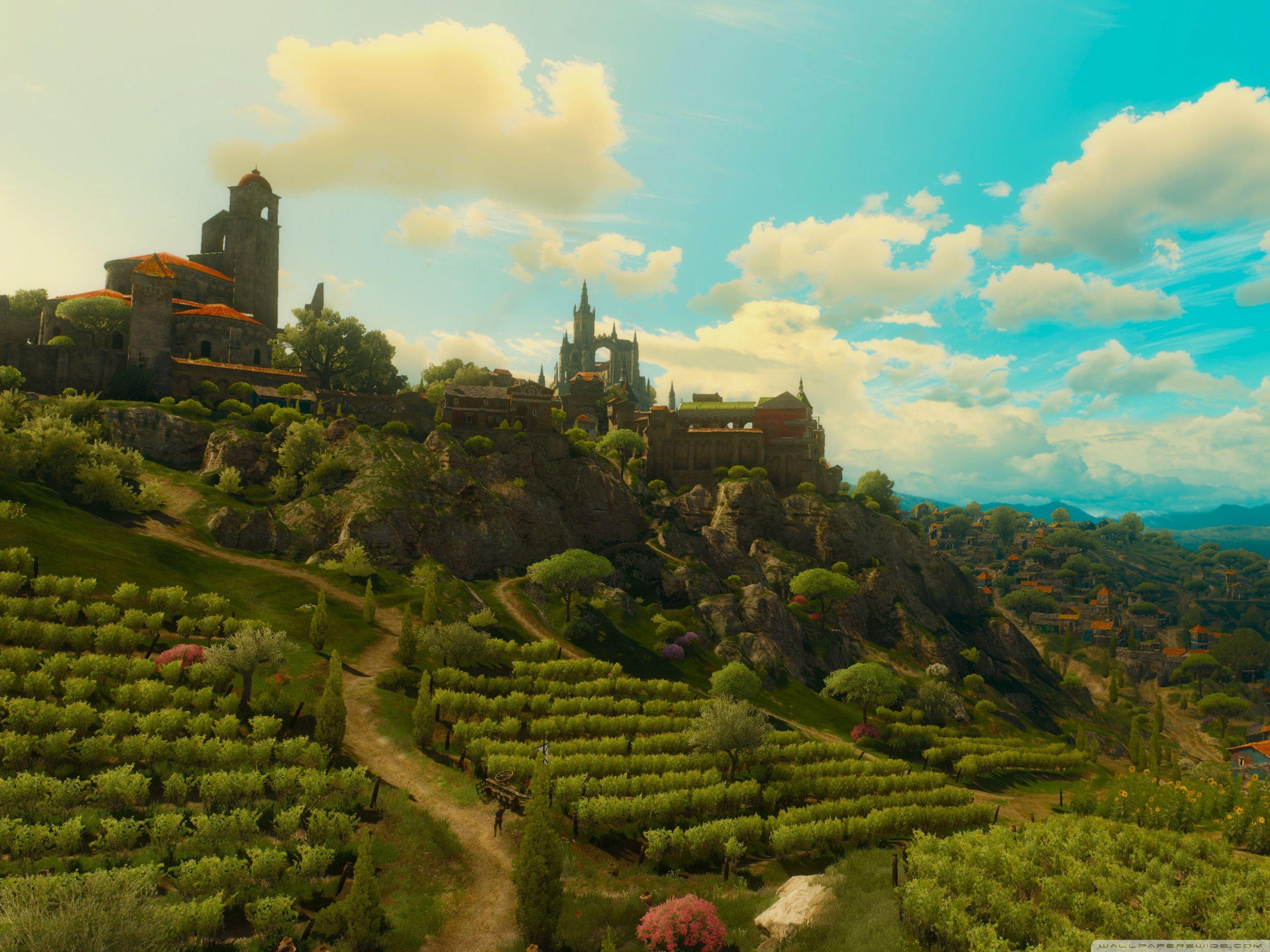 The Witcher Landscape Wallpapers - Top Free The Witcher Landscape ...