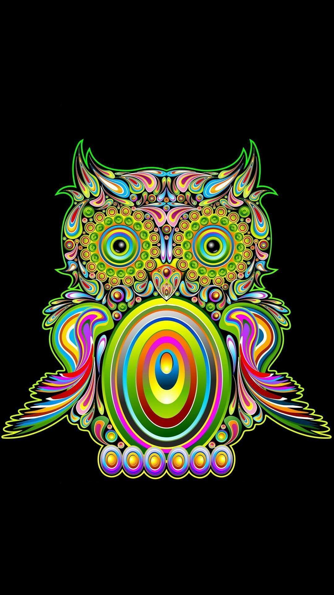 Trippy Owl Wallpapers - Top Free Trippy Owl Backgrounds - WallpaperAccess